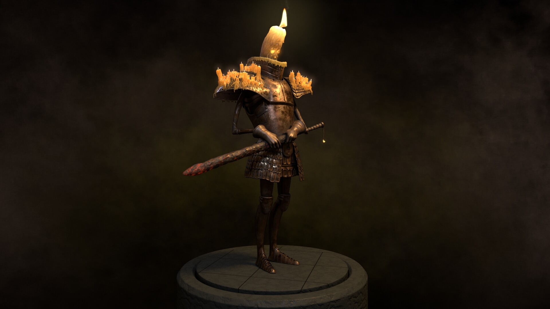ArtStation - Candle Knight