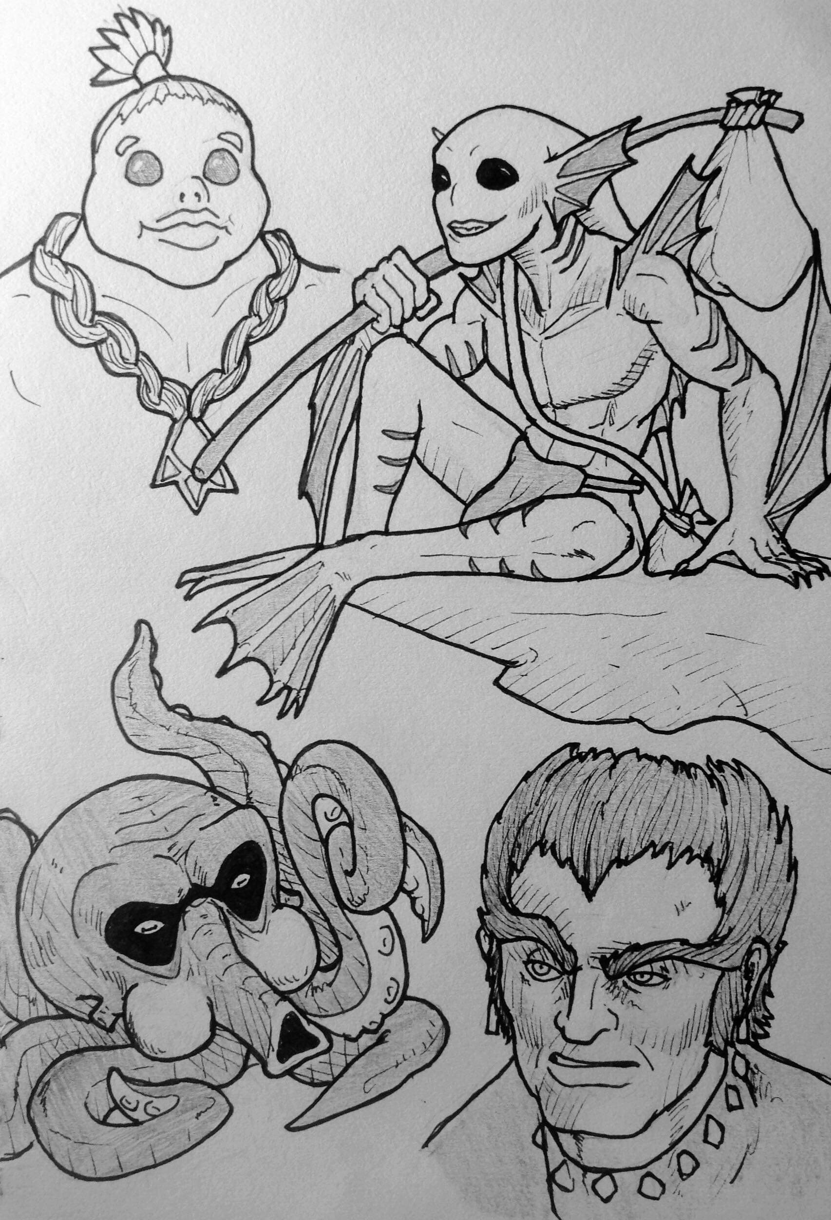 ArtStation - Zelda Monsters