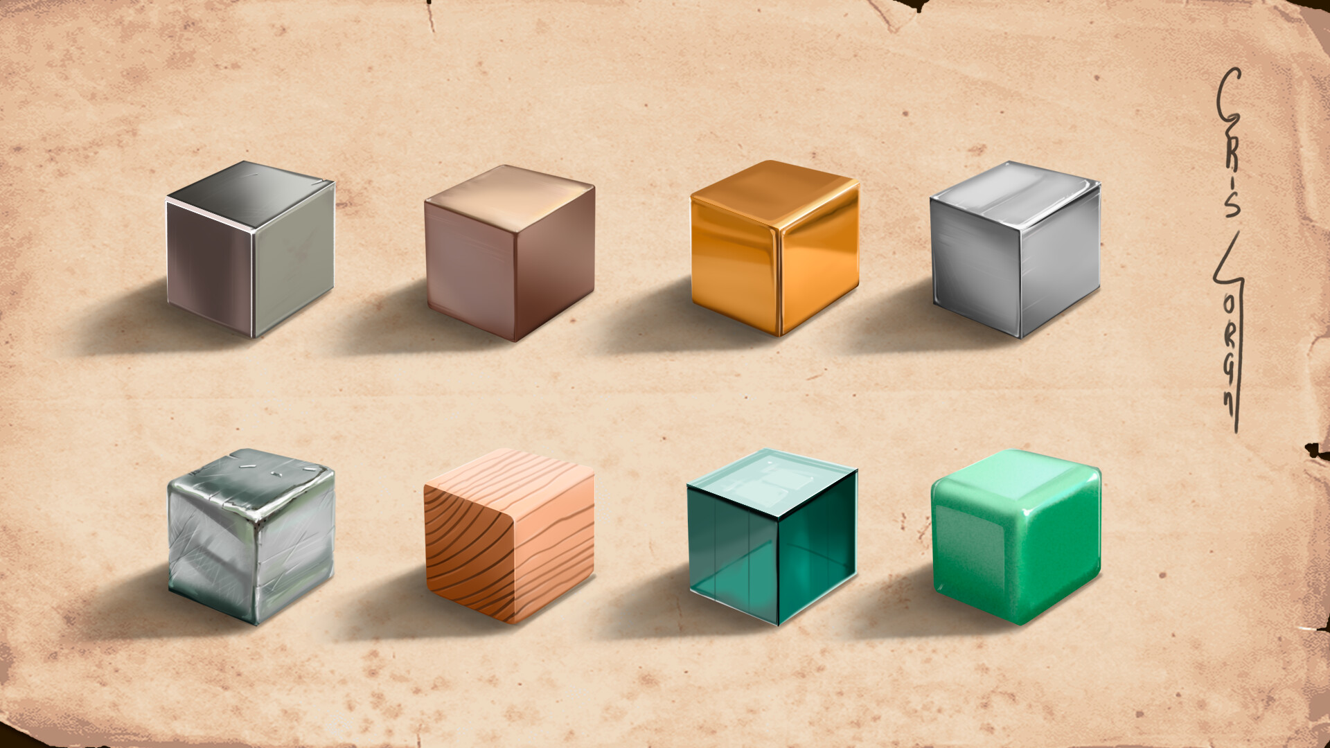 ArtStation - texture practice