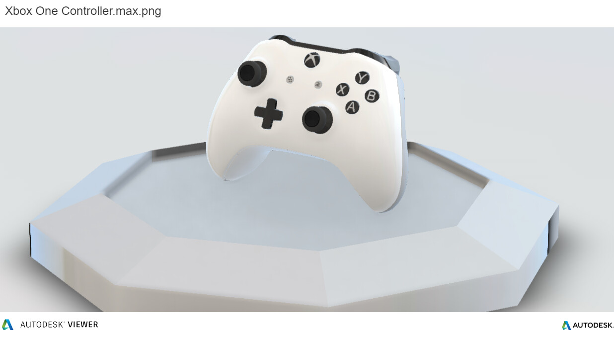 ArtStation - Xbox One Controller 3D Model