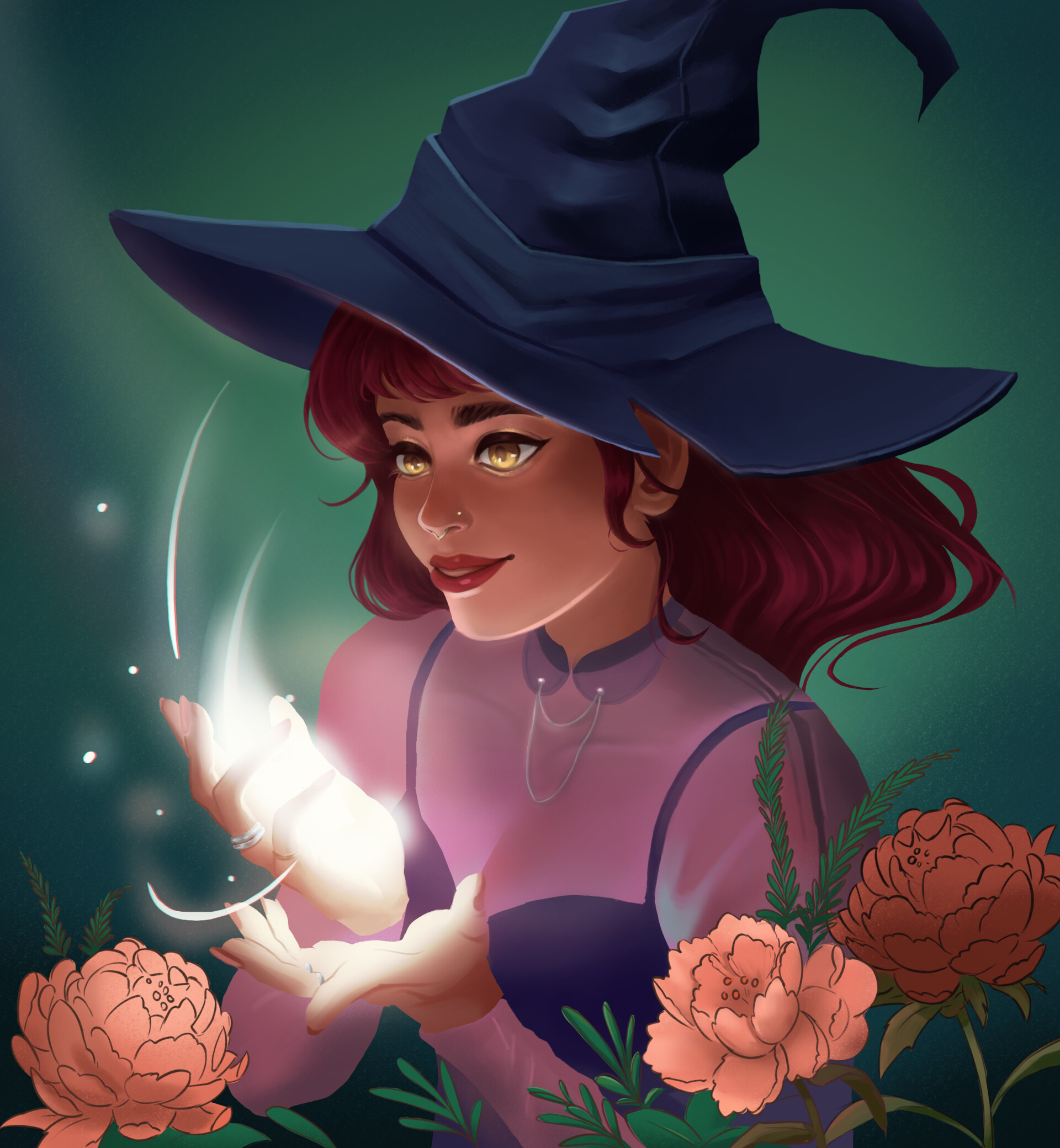 ArtStation - Witchy illust.