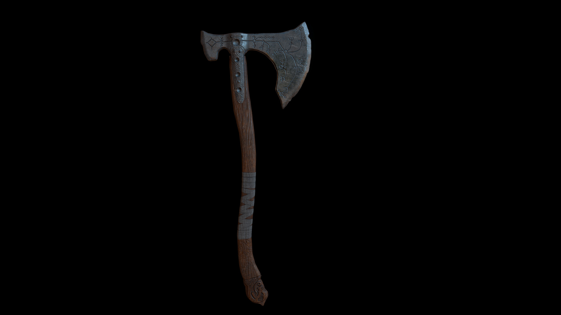 ArtStation - Leviathan ( Kratos Axe )