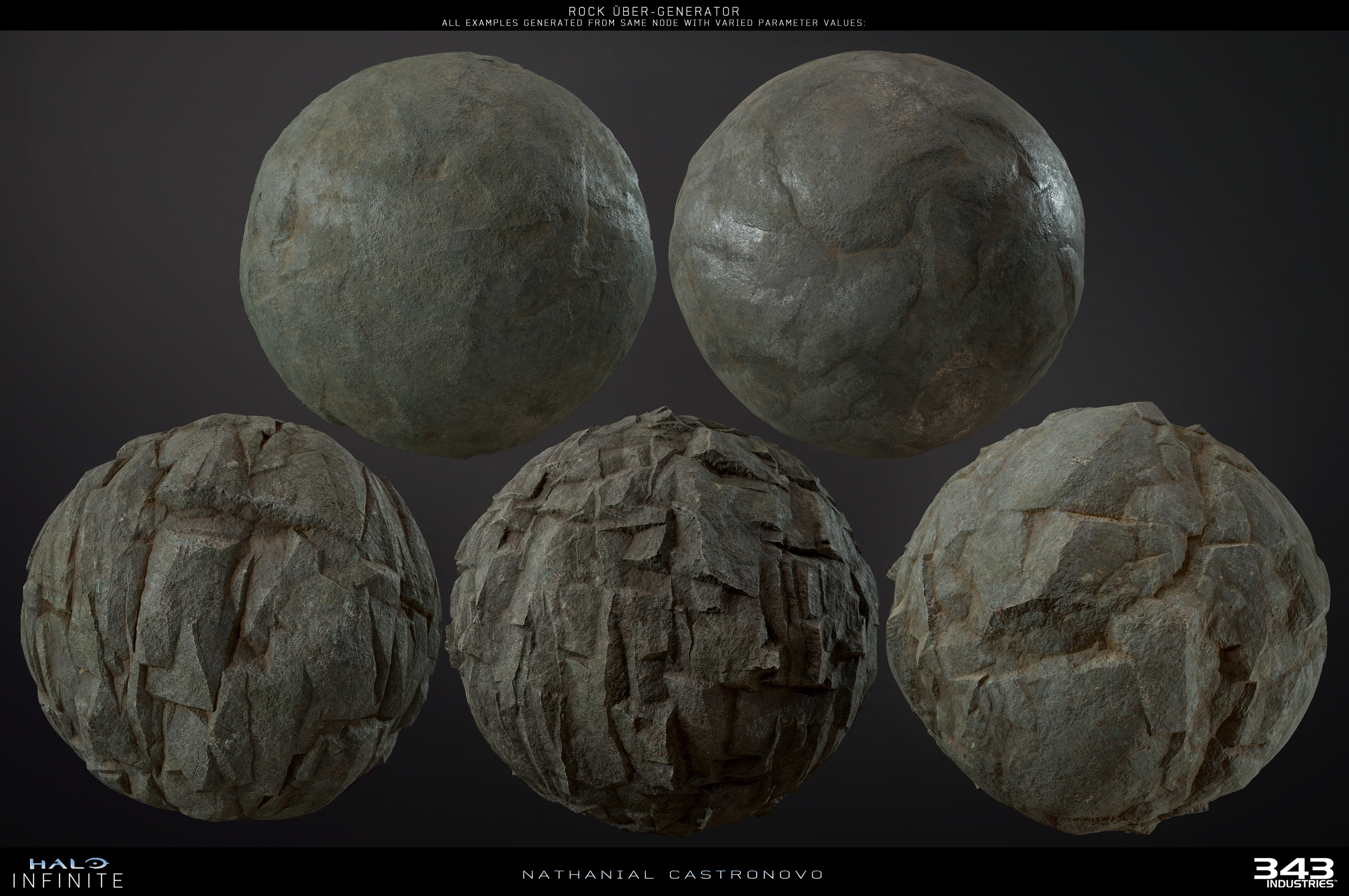 Nathanial Castronovo - Art Station - Halo Infinite: Texture-set Beauty Renders