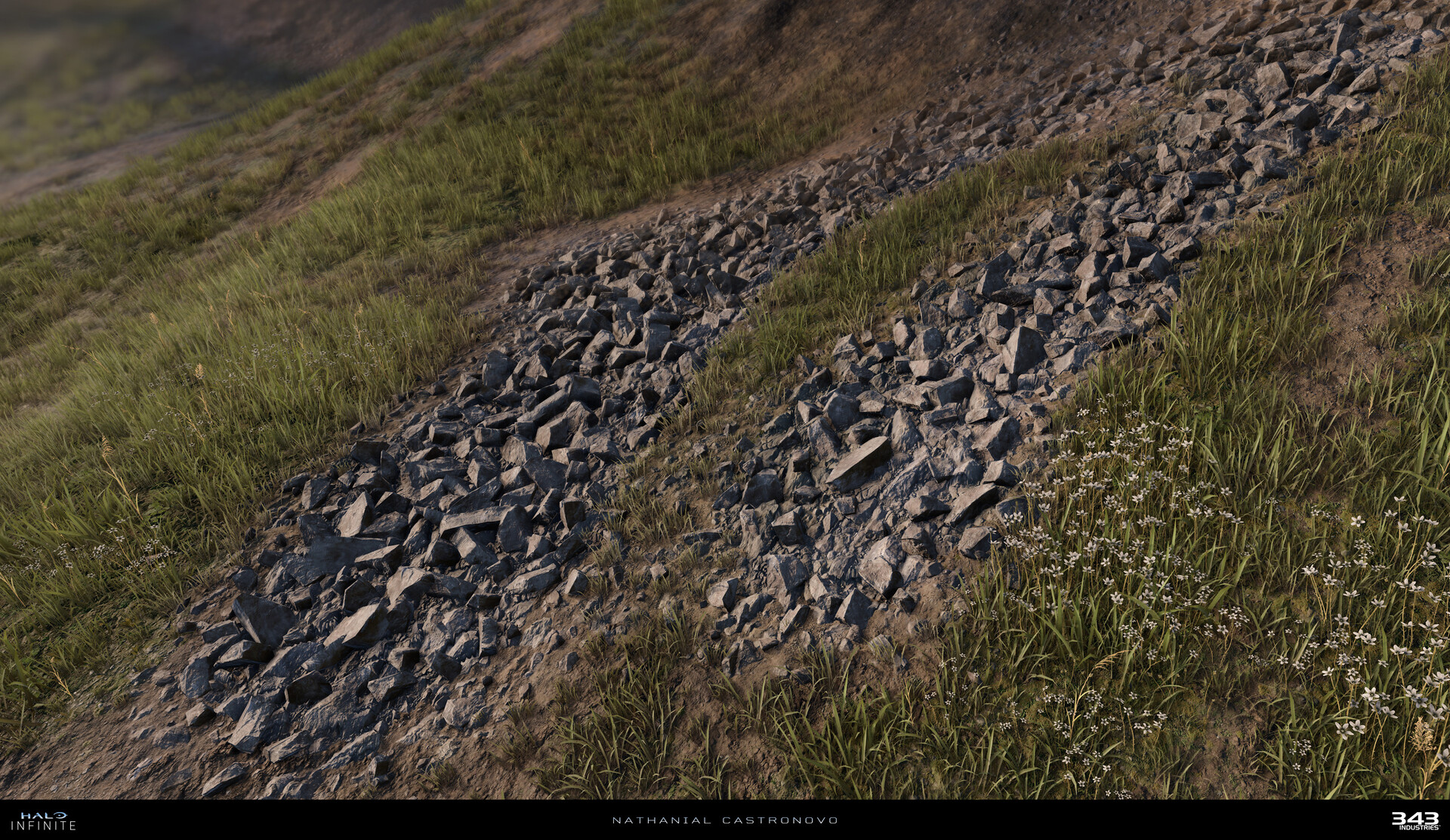 Nathanial Castronovo - Art Station - Halo Infinite: Biomes Work