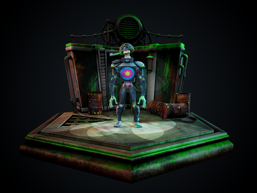 ArtStation - Armoured Zombie