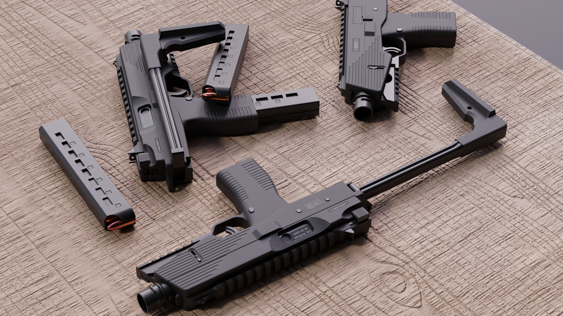 ArtStation - B&T TP9/MP9