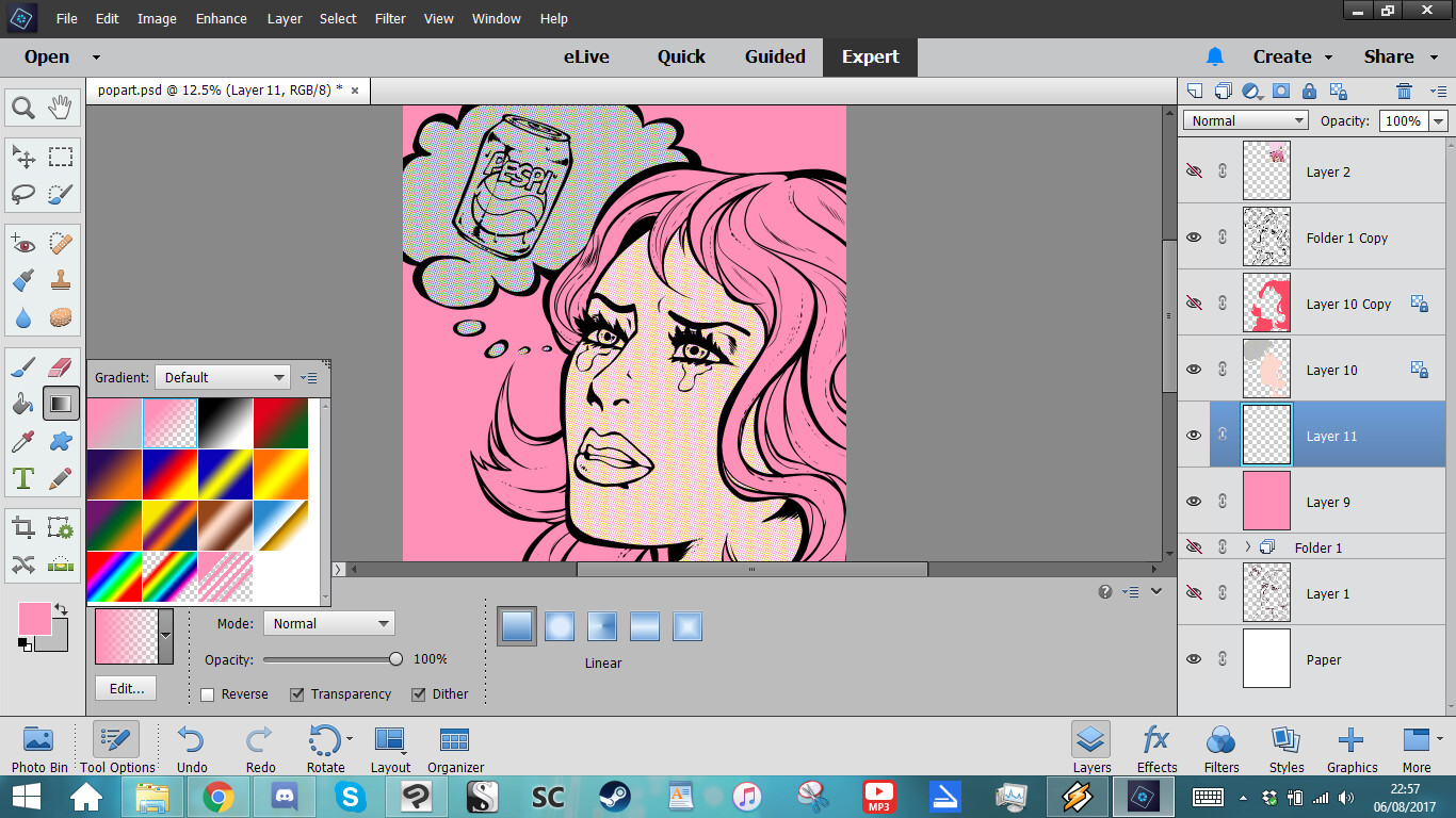 pop art tutorial drawing