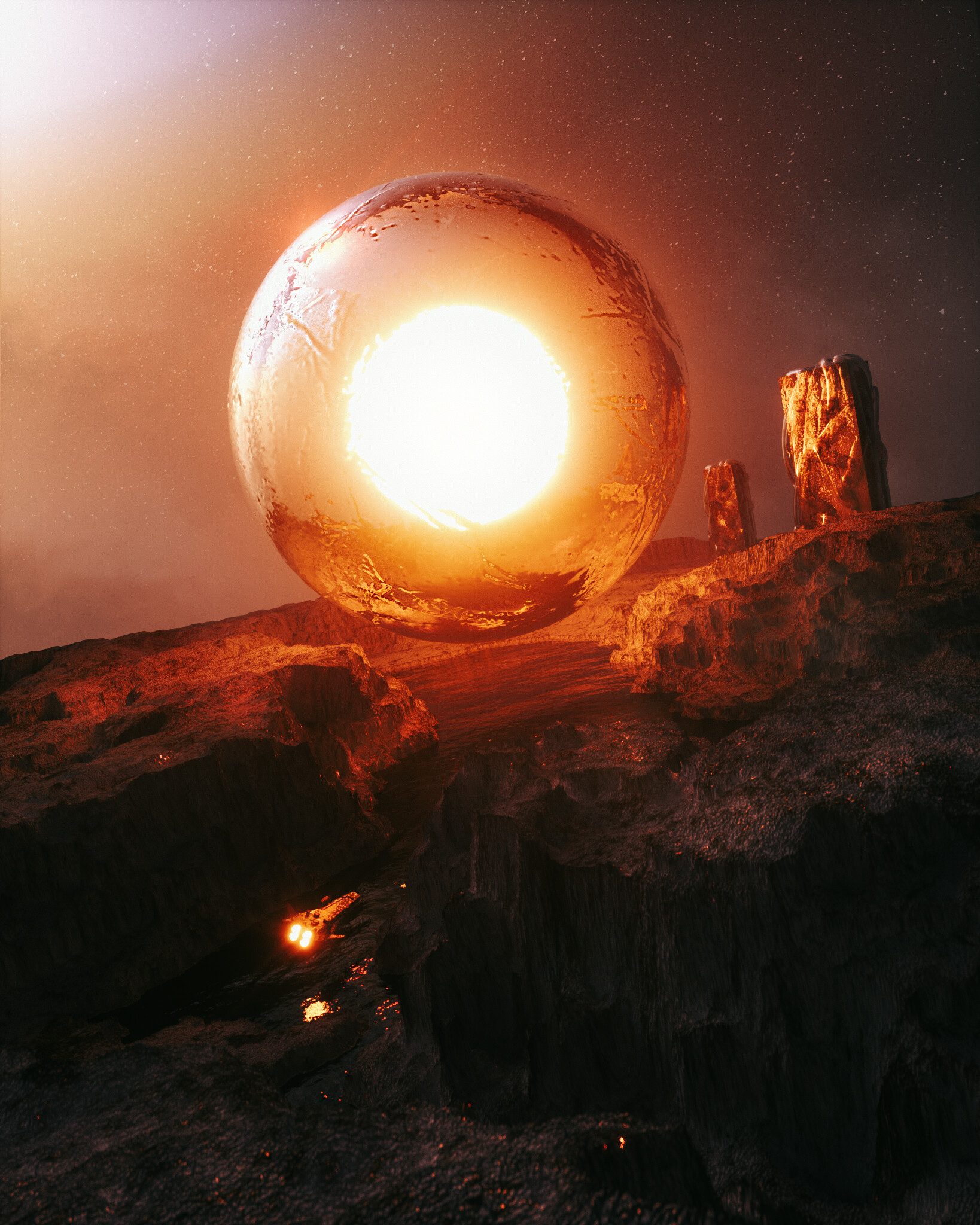 ArtStation - Glass Sun