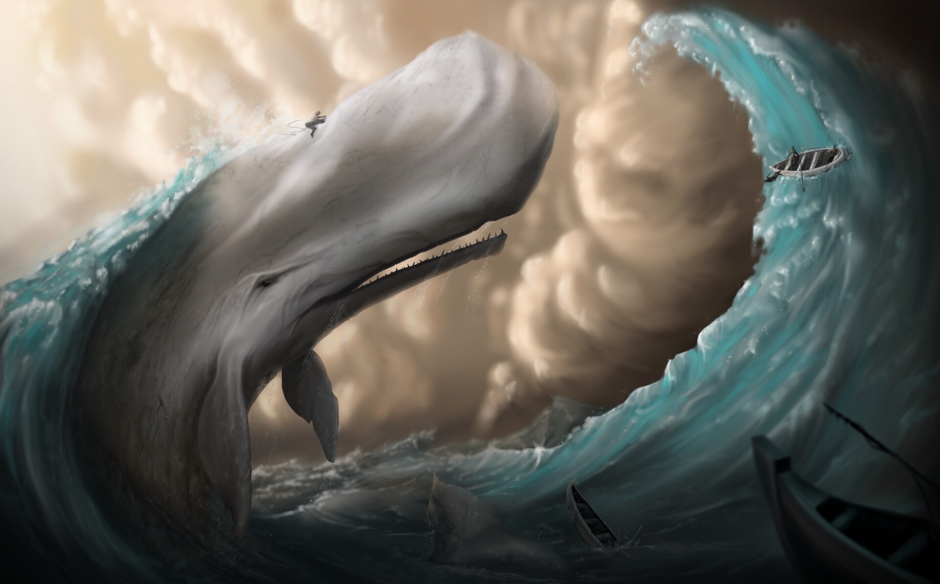 ArtStation - The Hunt for Moby-Dick