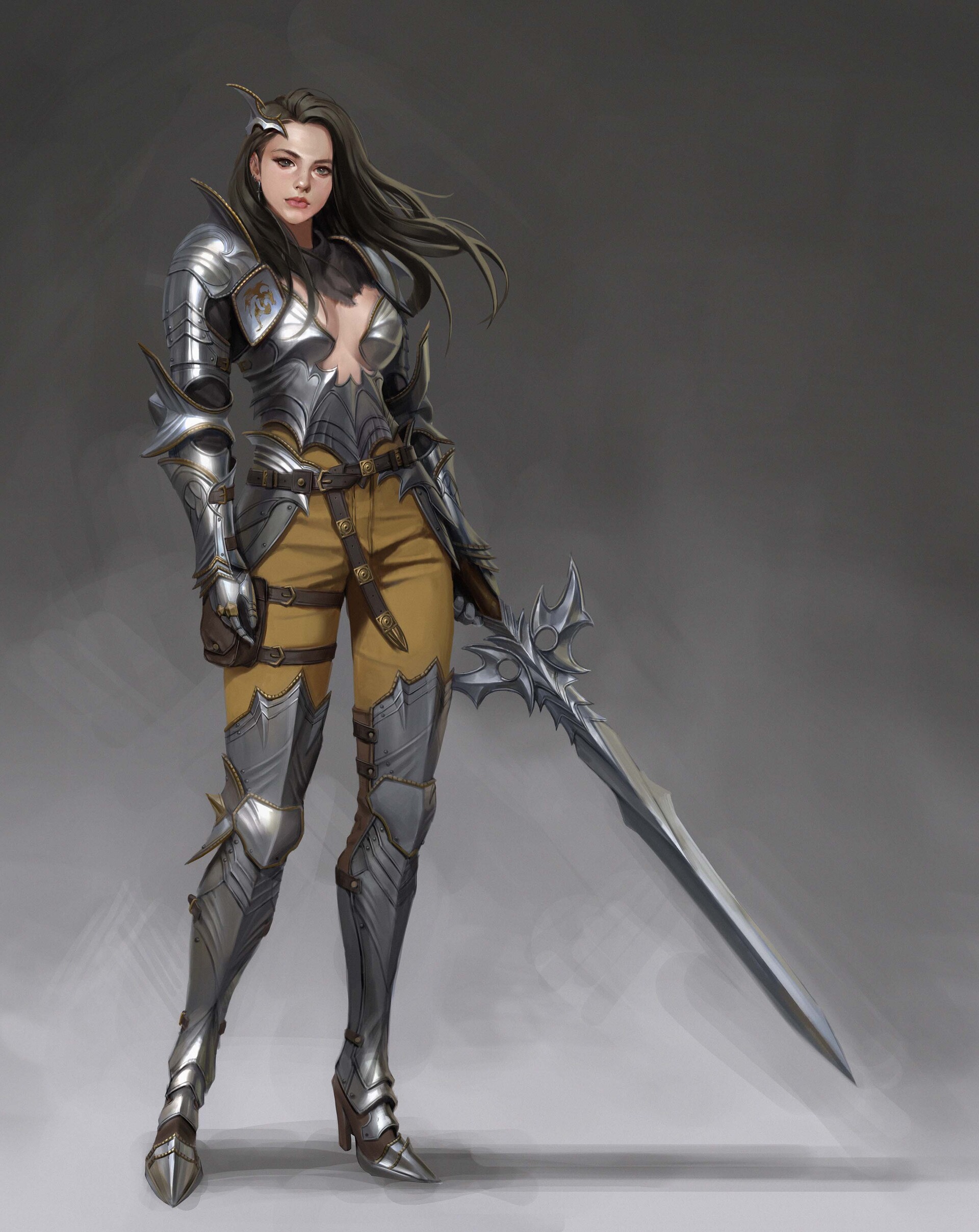 ArtStation - armor girl