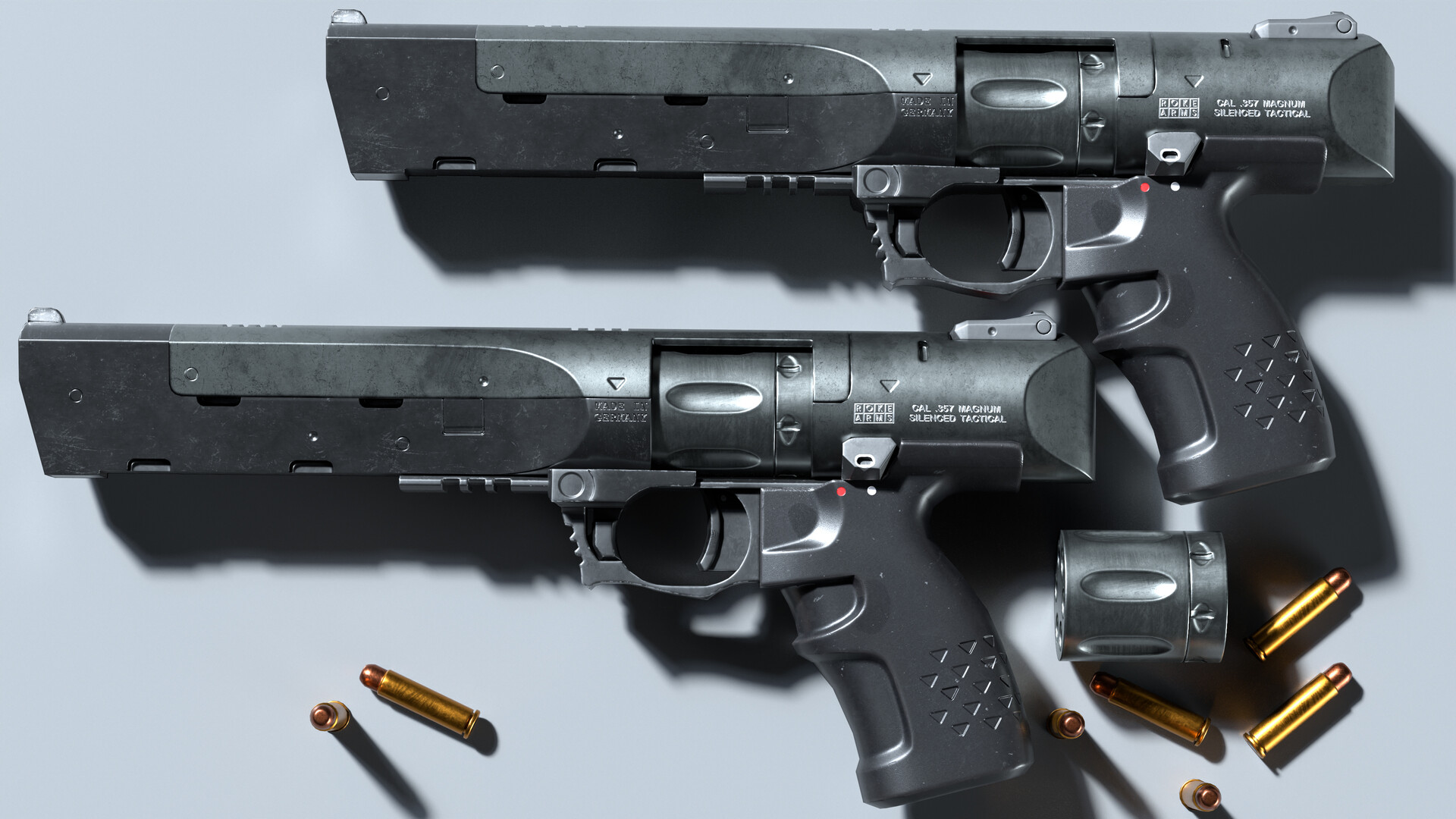 ArtStation - Magnum Tactical Revolver