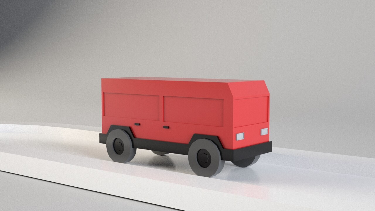 ArtStation - Cars Race (Low Poly Models)