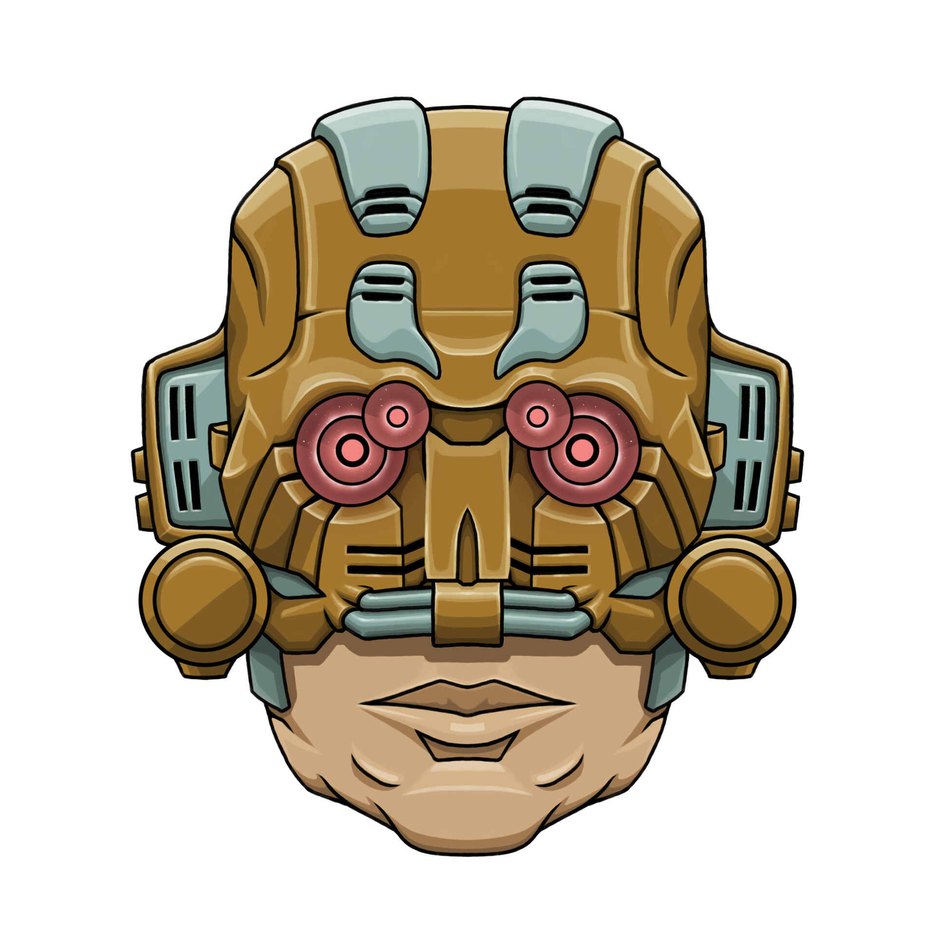 ArtStation - Cyborg Yielding