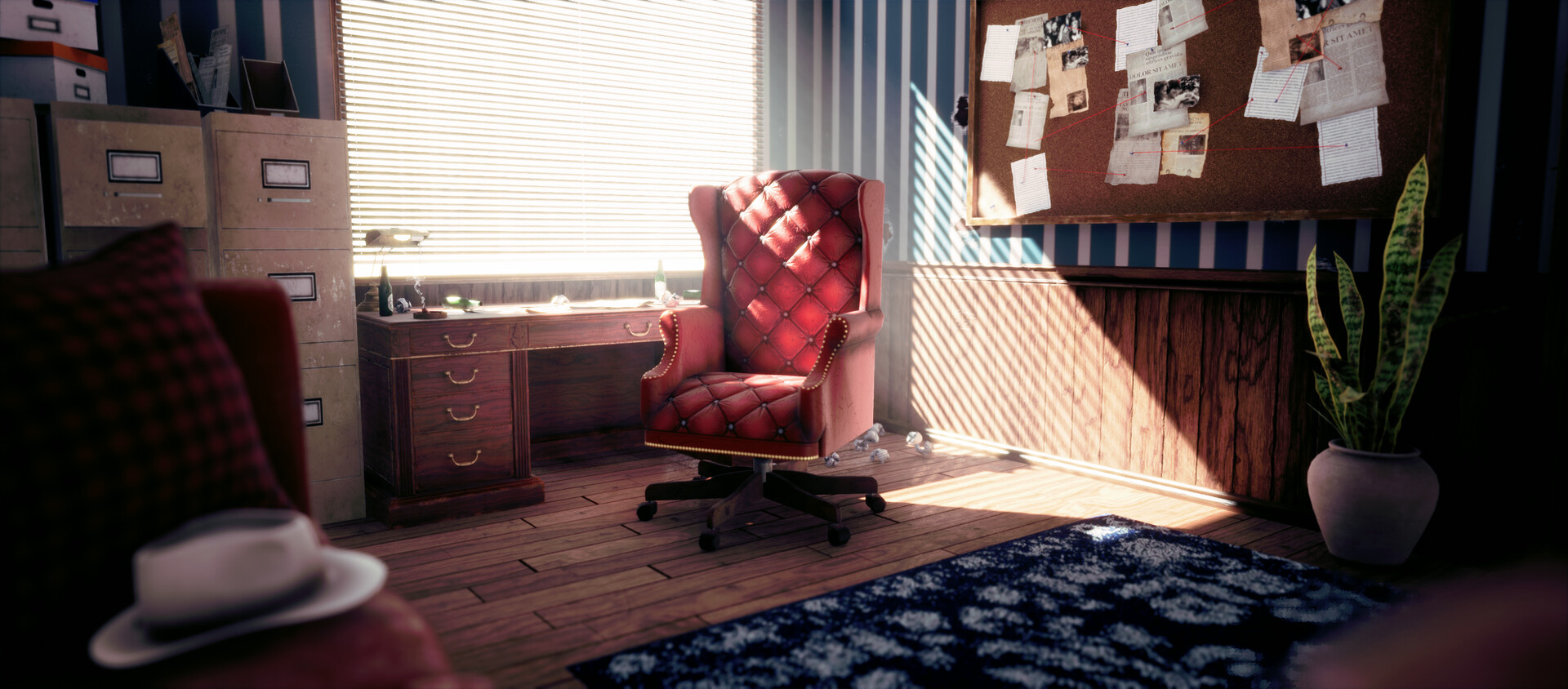 Christian Menendez - Detective's Room