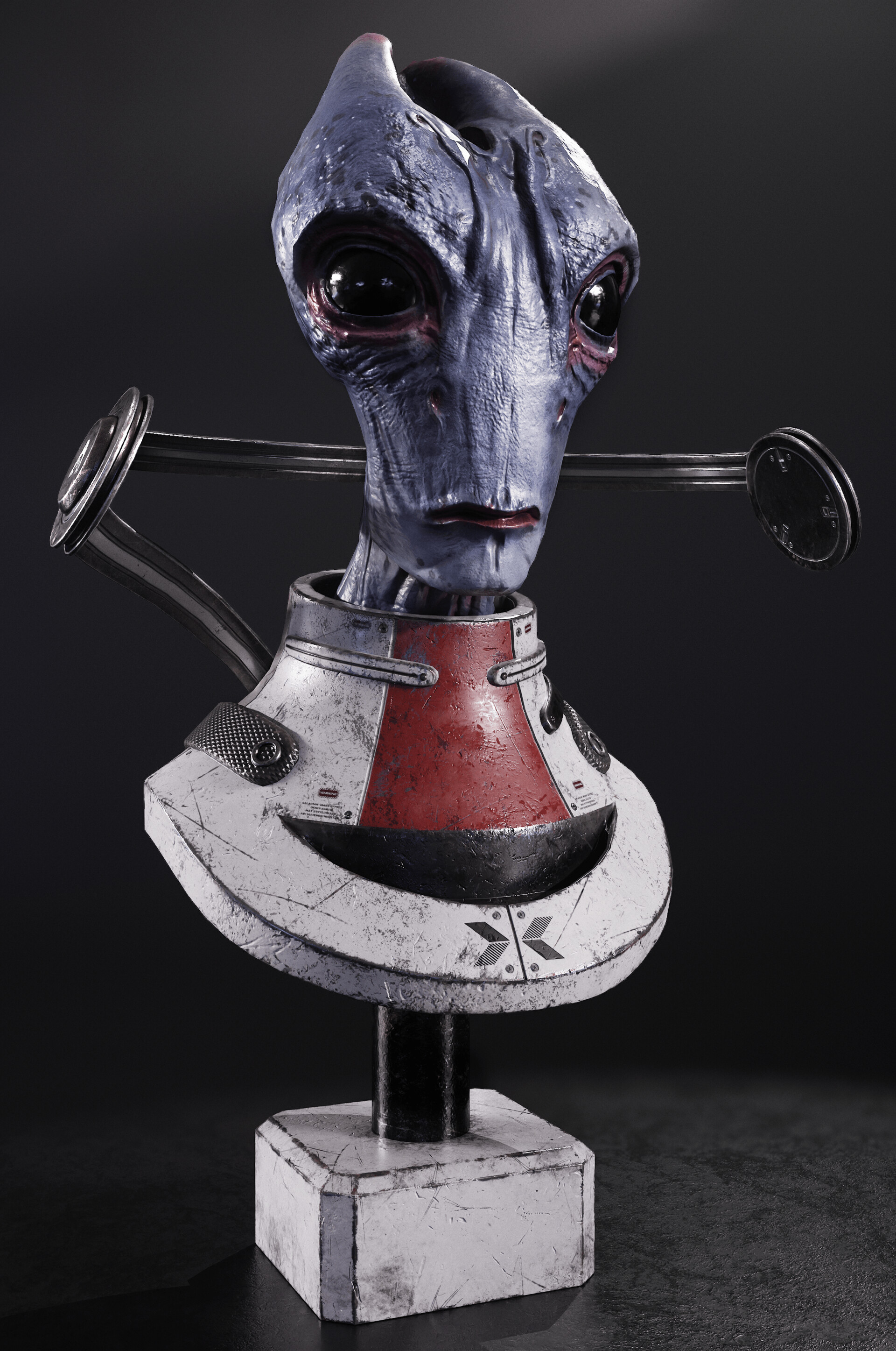 Artstation Mass Effect Salarian