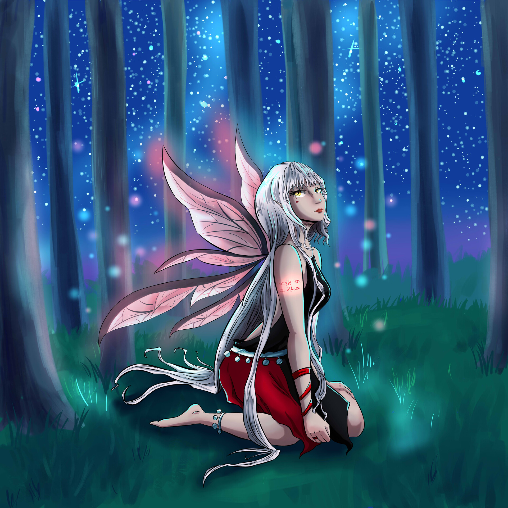 ArtStation - Moon fairy