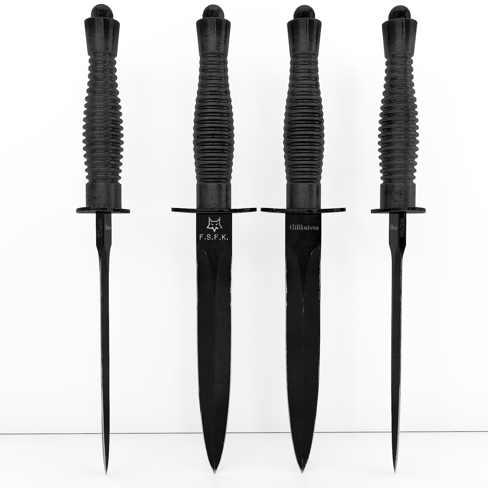 ArtStation - Dutch Commando Dagger Knife