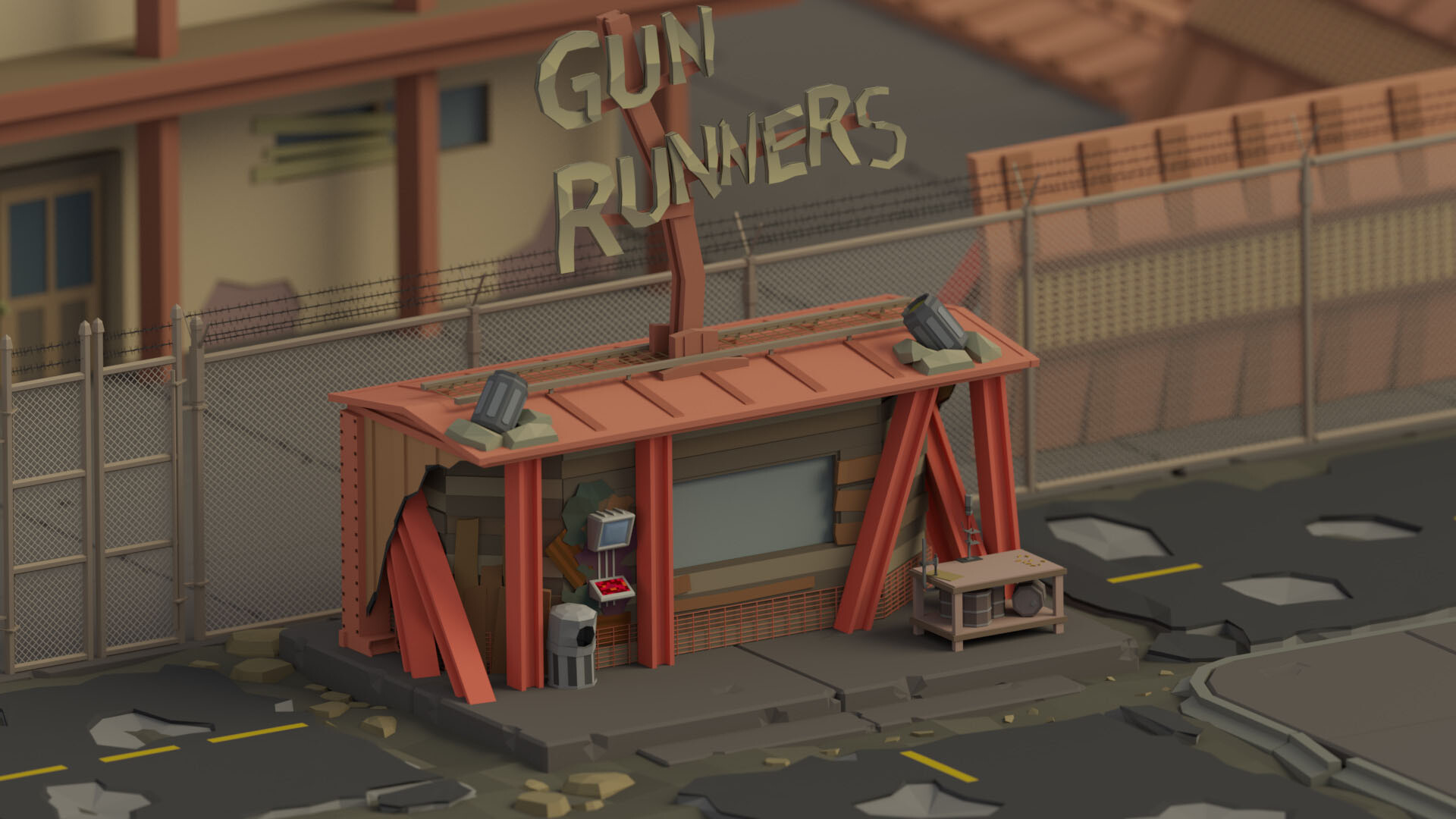 ArtStation - Gun Runners from Fallout: New Vegas