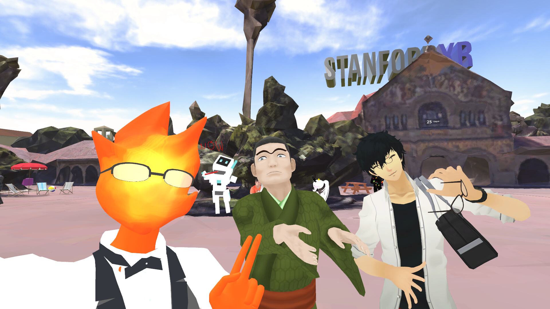 Gabriel Mukobi - Stanford XR VRChat Main Quad Environment