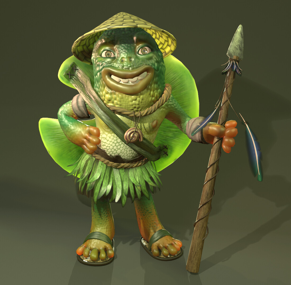 ArtStation - Frog Lad