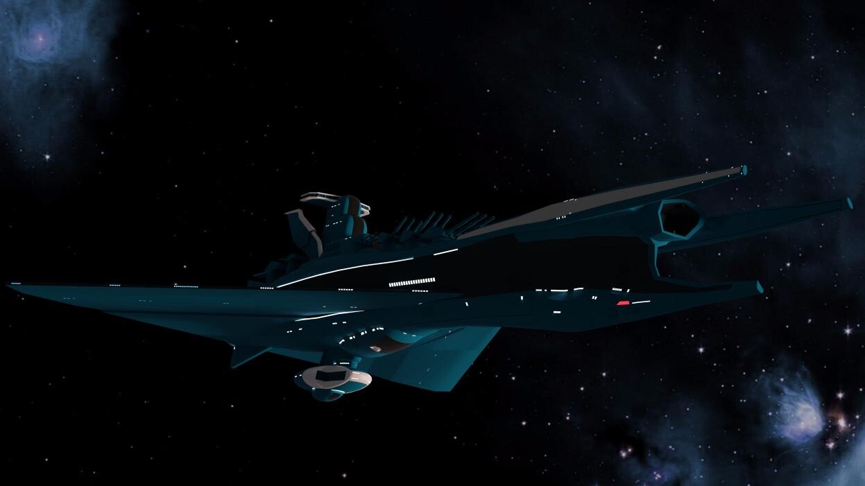 DEFY94 - Space Battleship Yamato Resurrection: 2220 EDF Flagship Blue Noah