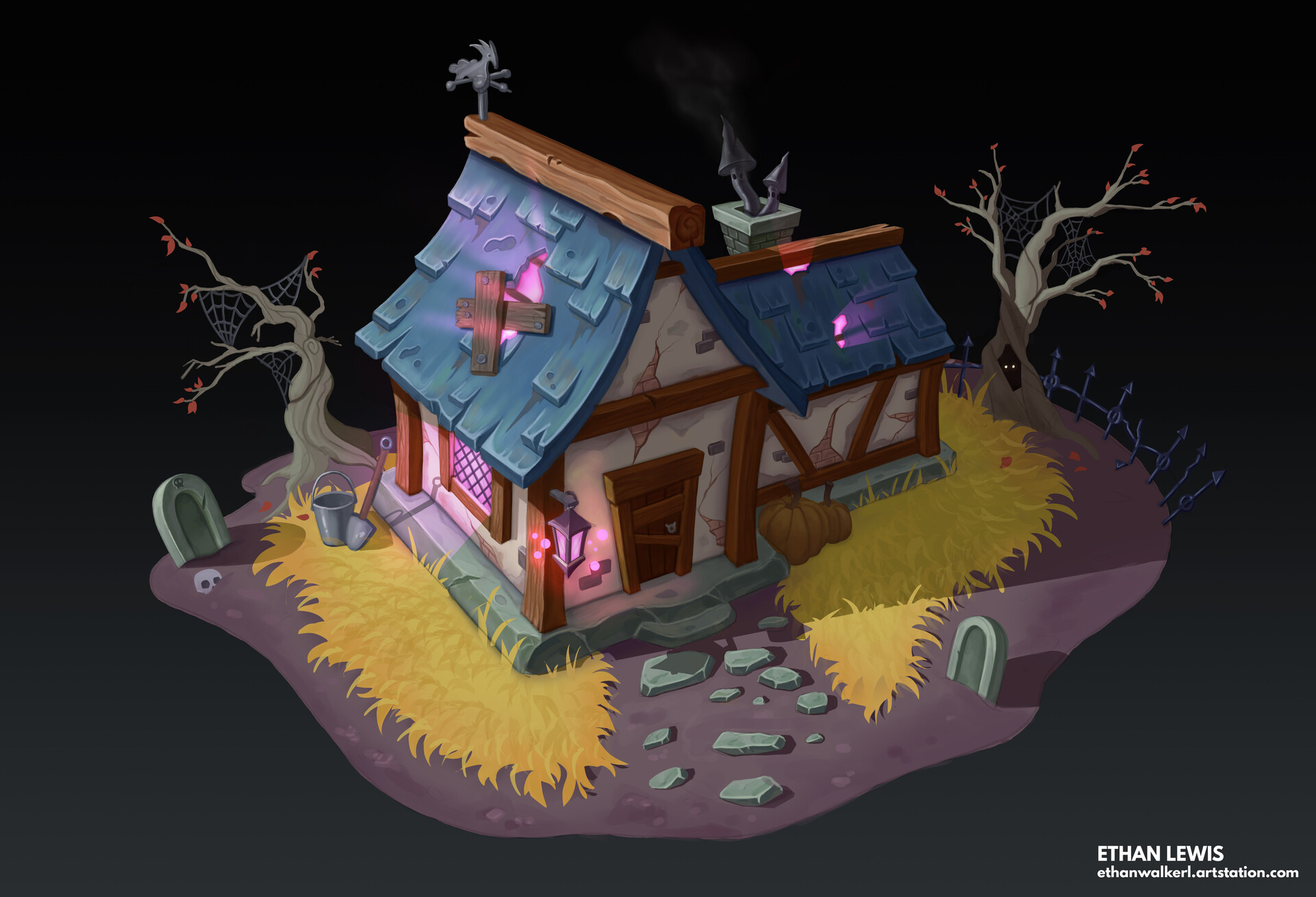 ArtStation - Spooky House