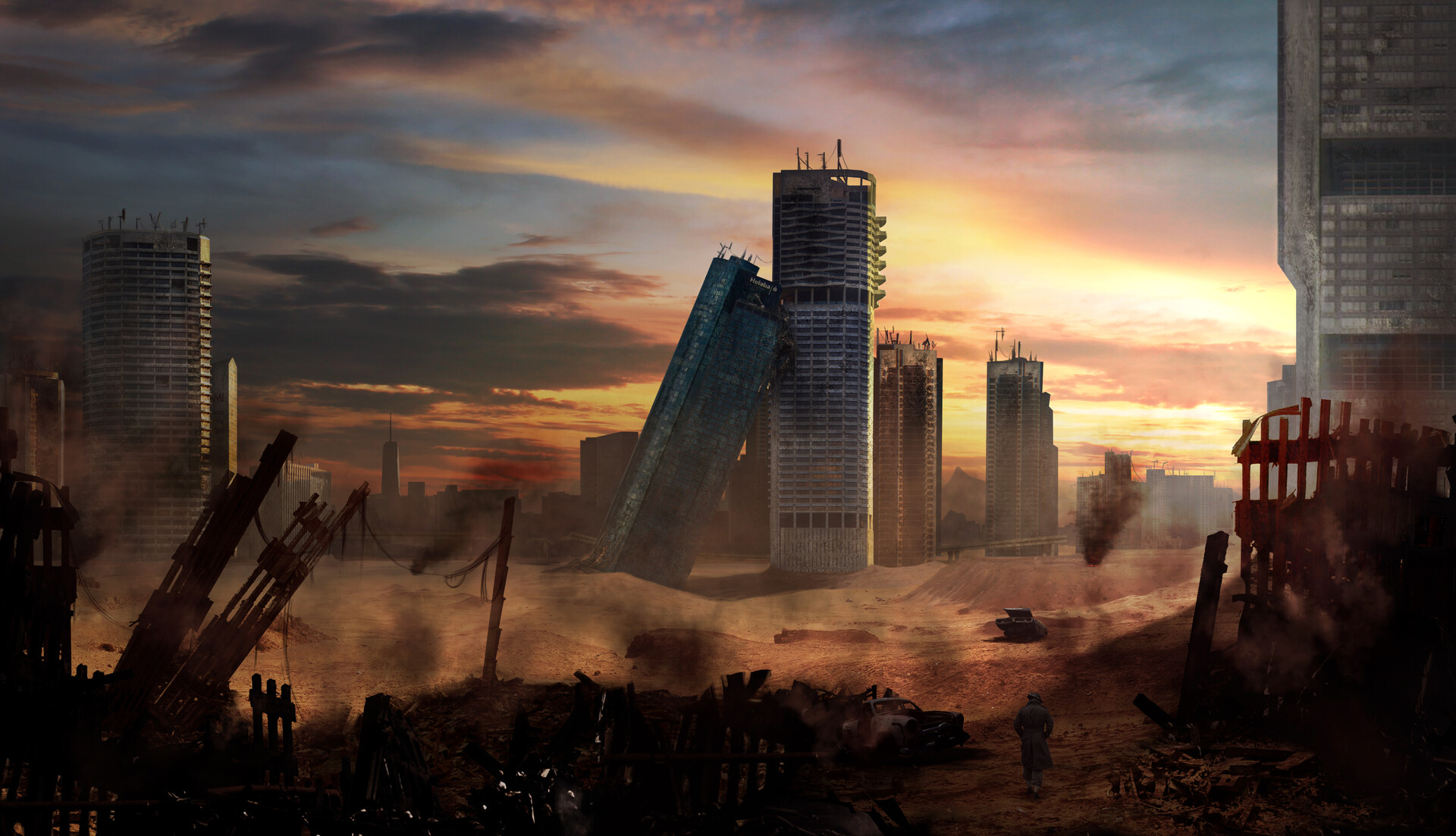 ArtStation - Matte Painting Lost City