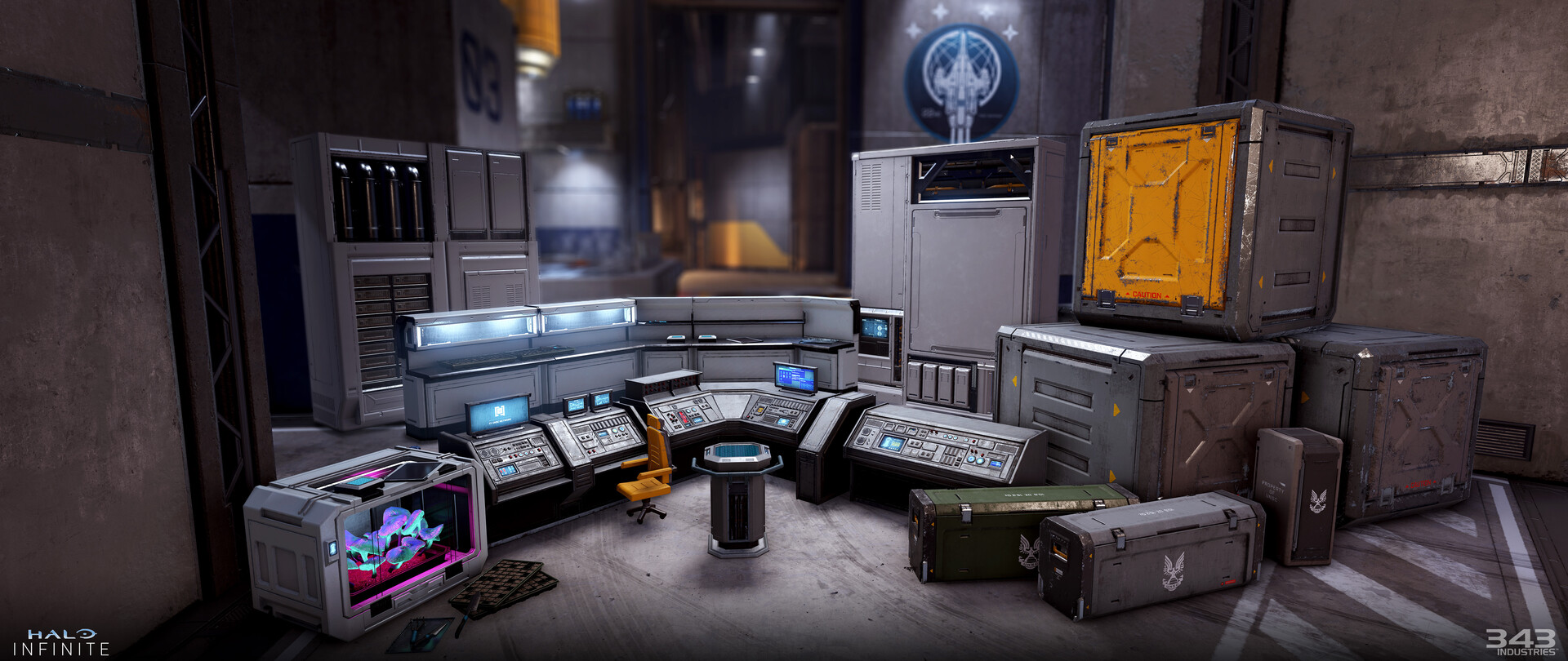 Zachary Suchlicki - Halo Infinite: UNSC - Modular Sets & Props