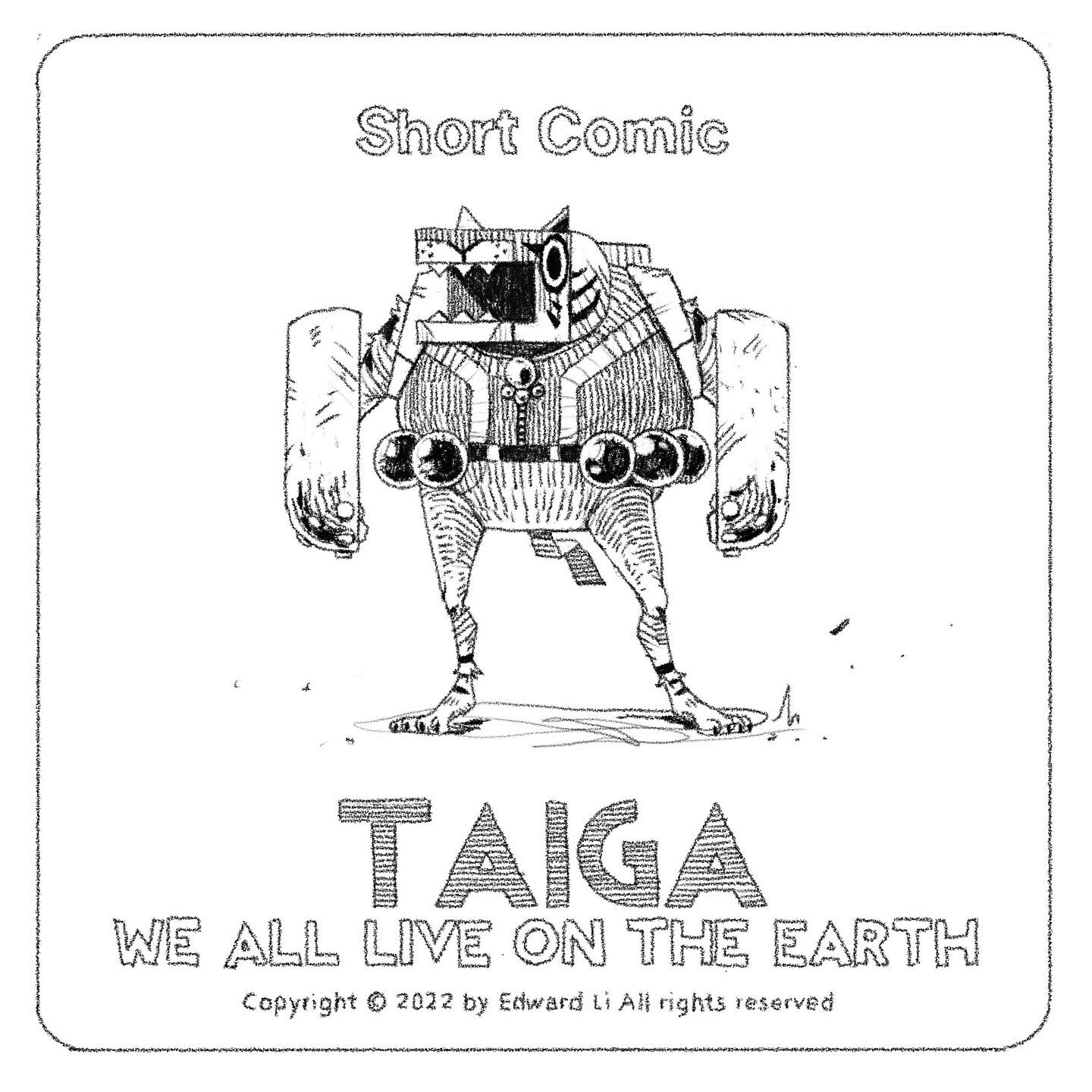 ArtStation - 001-Taiga (Short comic)
