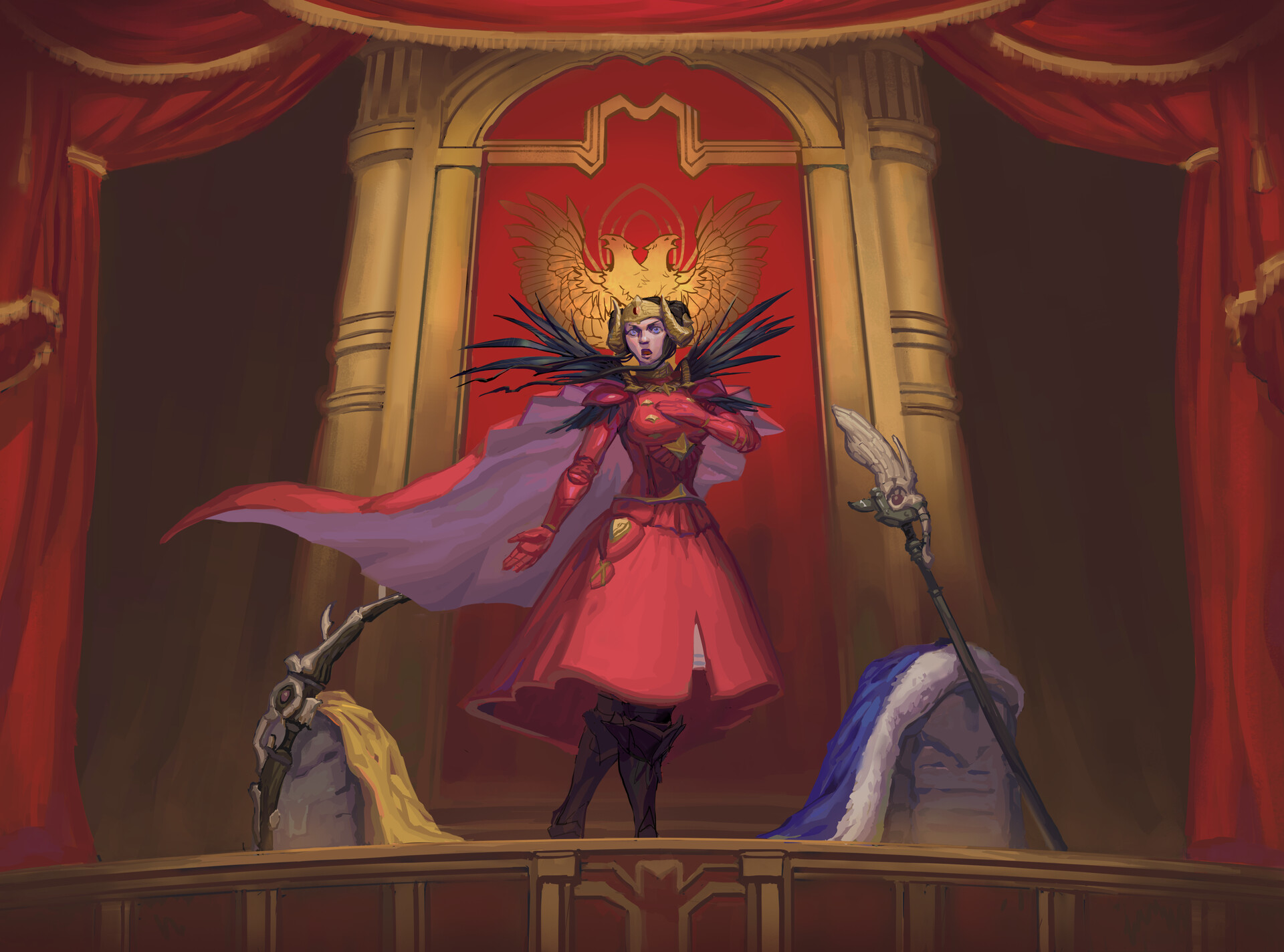 ArtStation - Edelgard Fire Emblem Commission