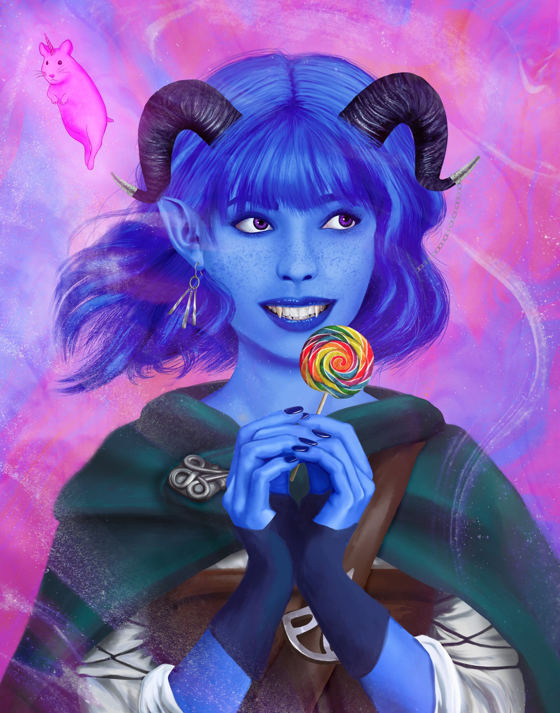 ArtStation - The Tiefling Trickster