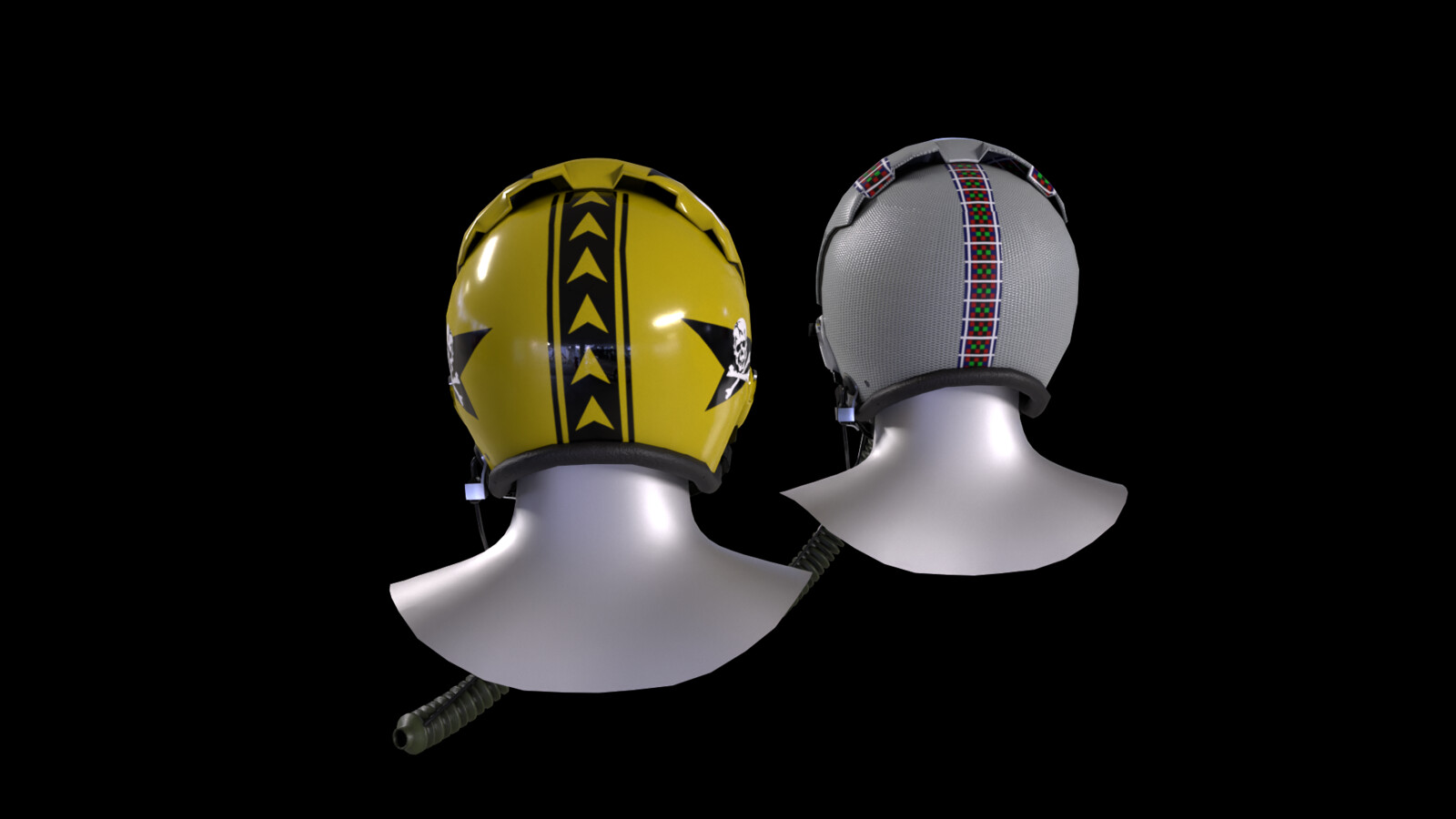 Thathsara Thalangama - HGU-33/p Flight helmet with MBU-12 oxygen mask