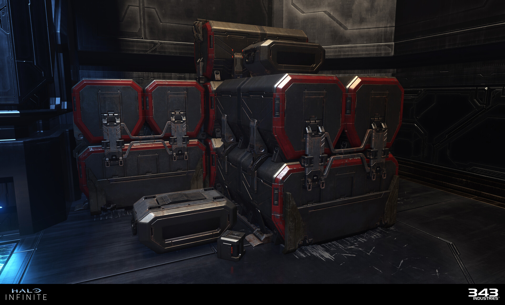 Kim Kirchstein - Halo Infinite | UNSC & Banished Crate groupings