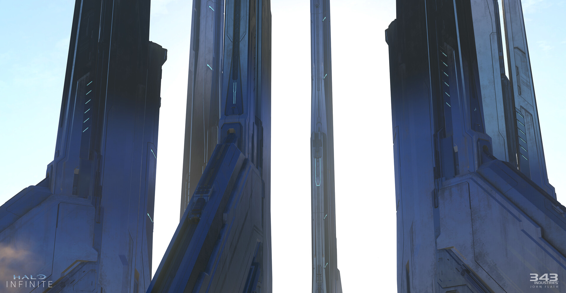 John Flath - Halo Infinite | Forerunner Architecture Landmarks