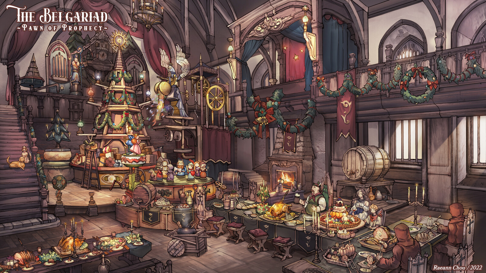 Raeann Chou - JRPG Fantasy - Faldor's Erastide Feast