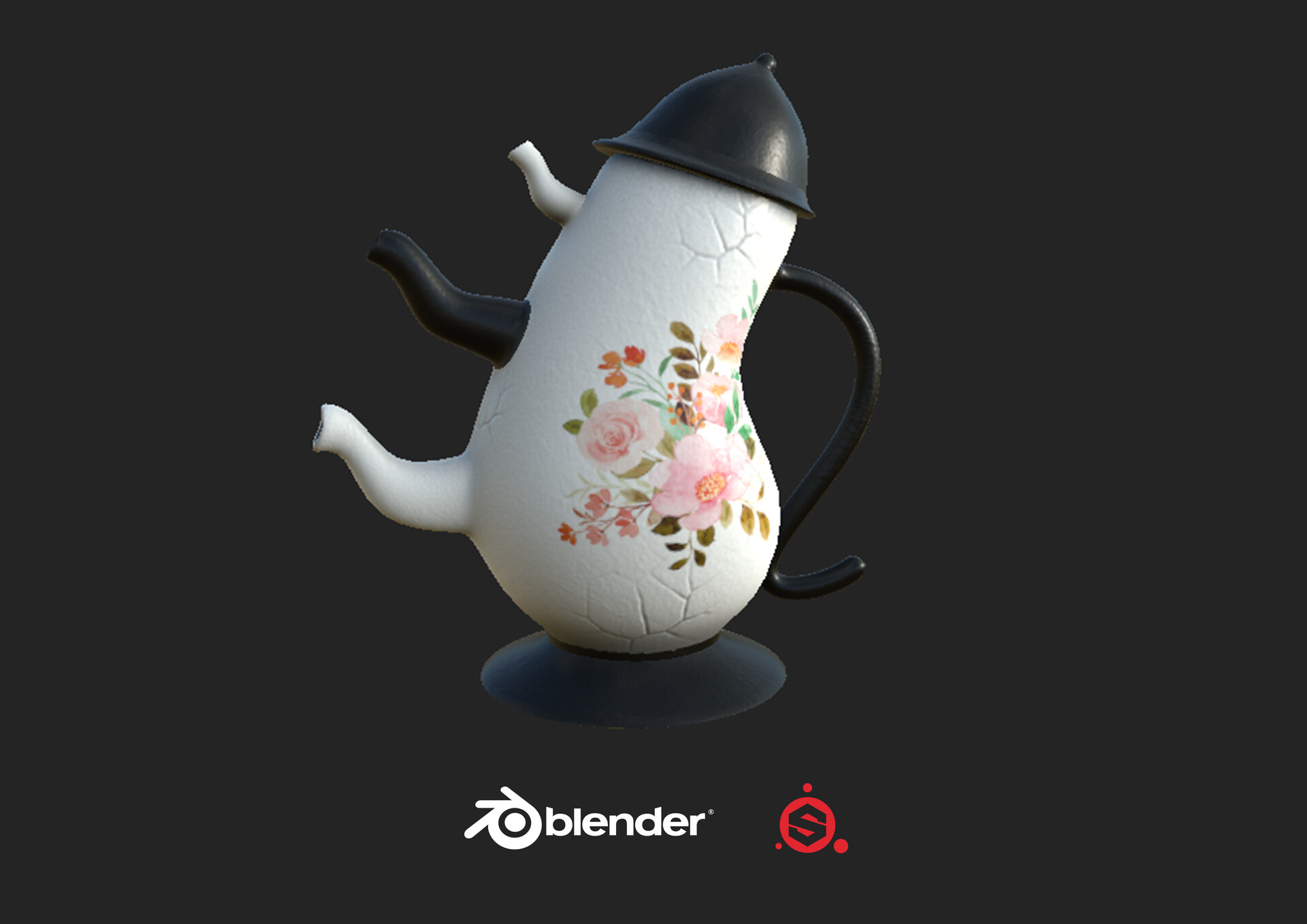ArtStation - Triple Teapot
