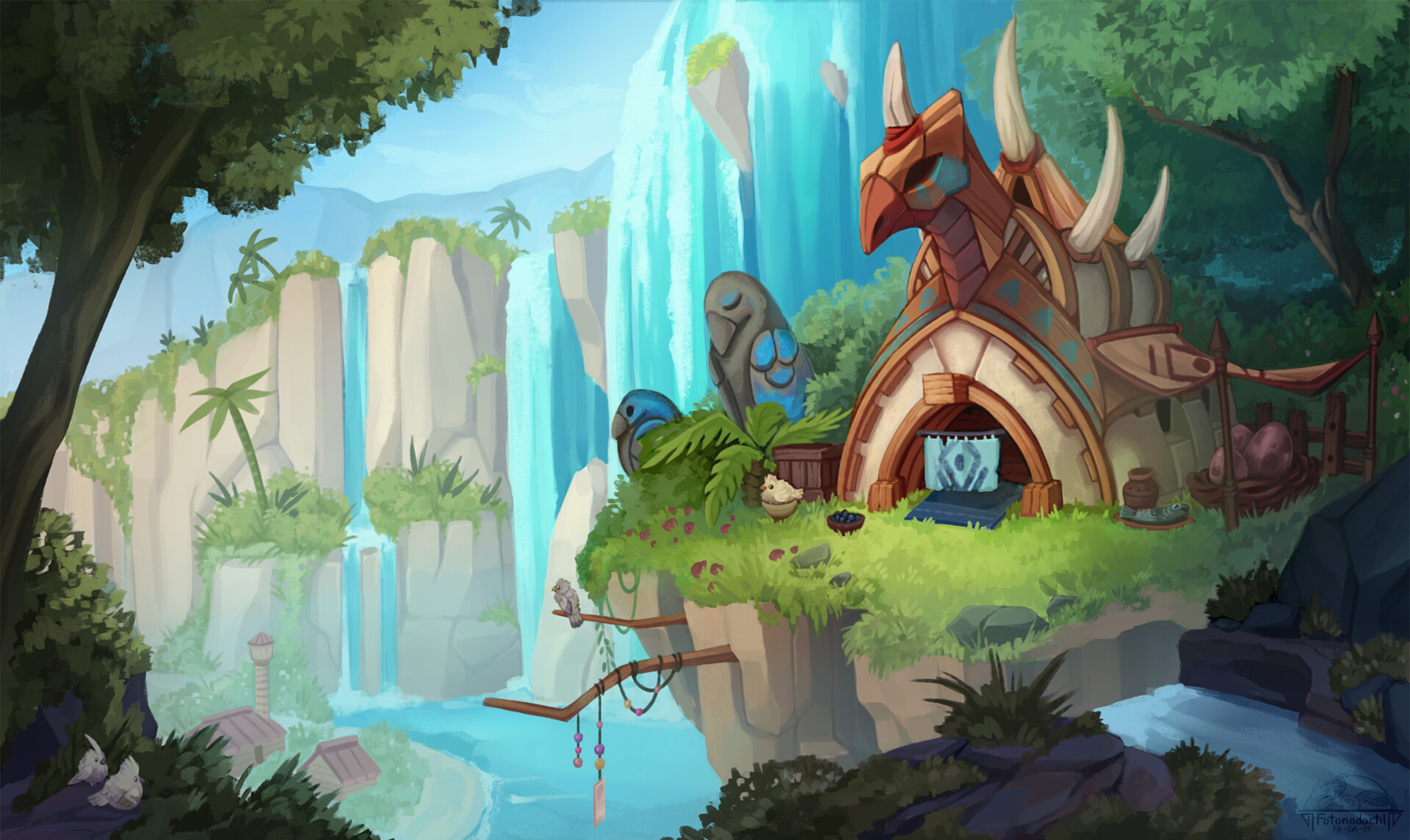 ArtStation - House of monster keeper