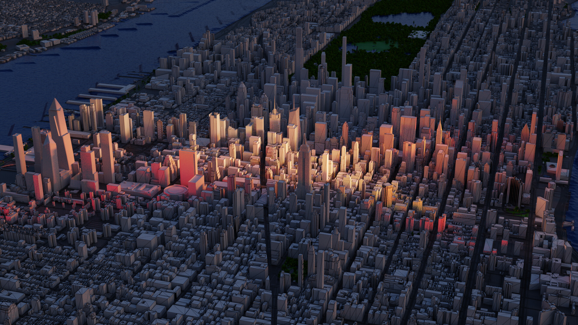 ArtStation - Glow Cities