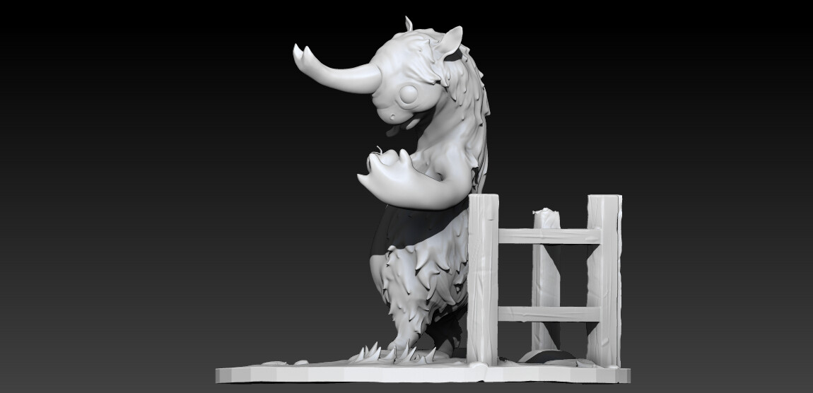 ArtStation - School project - Fantasy sheep