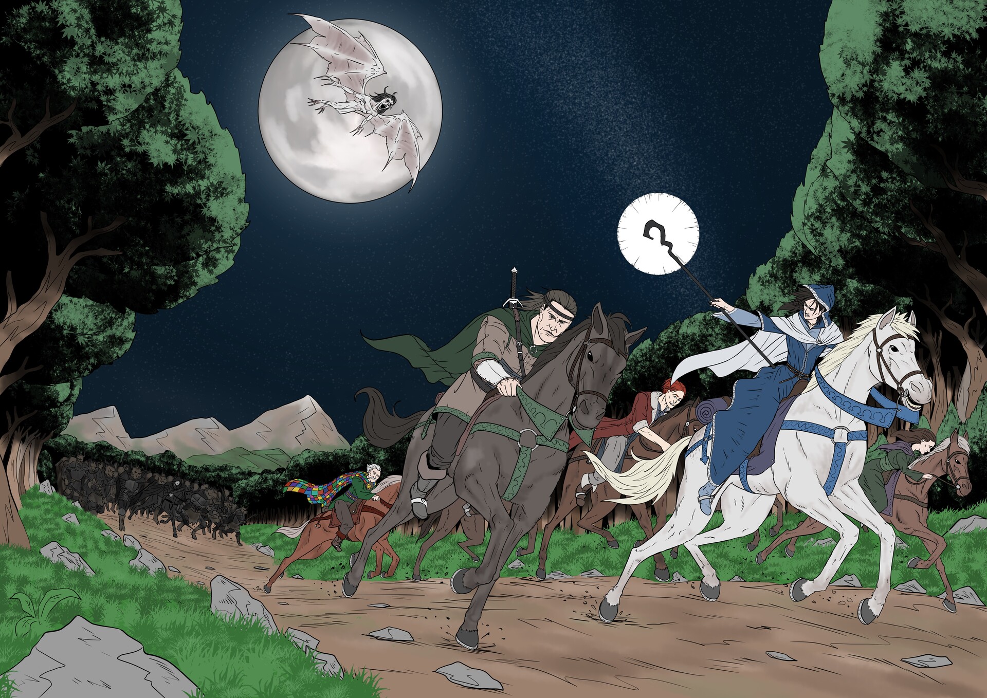 Arsenije Kojic - Wheel of Time - Road to Taren Ferry