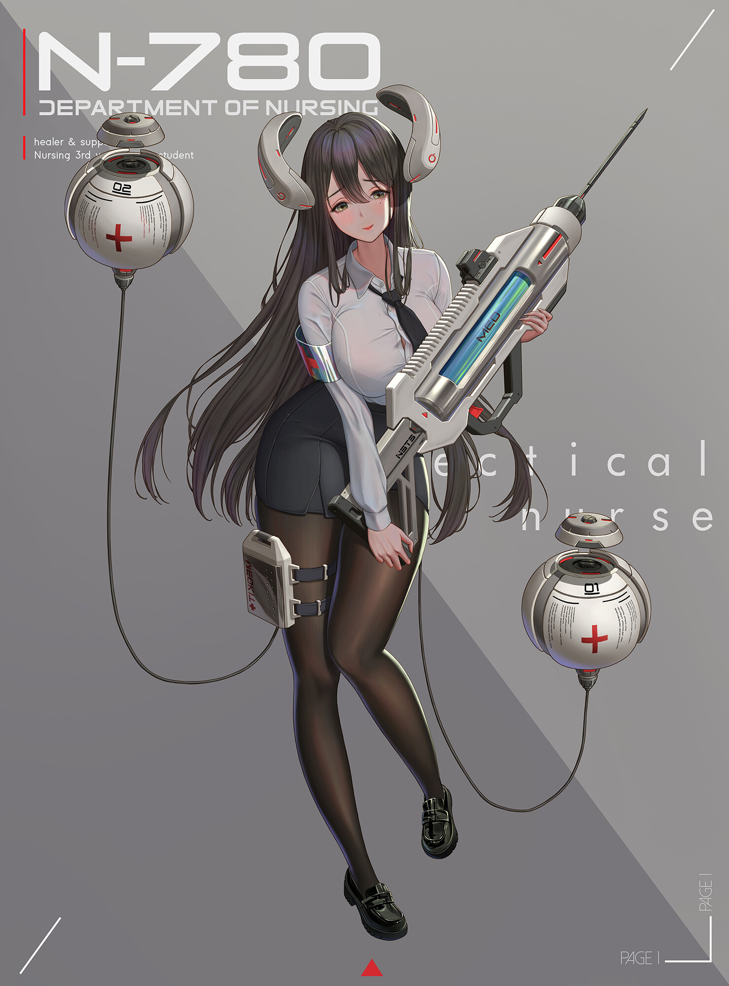 ArtStation - tactical nurse