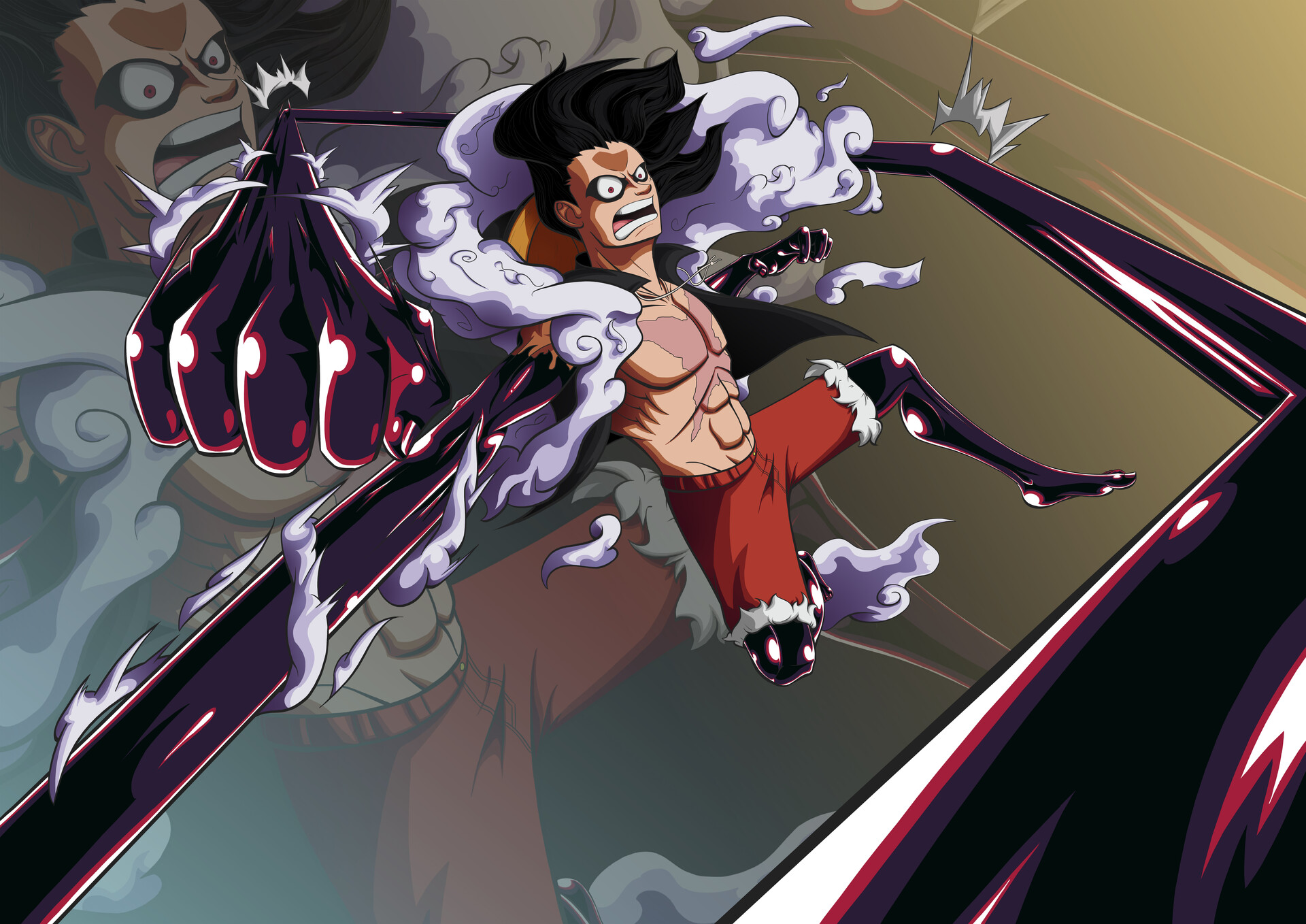 ArtStation - Luffy Snakeman