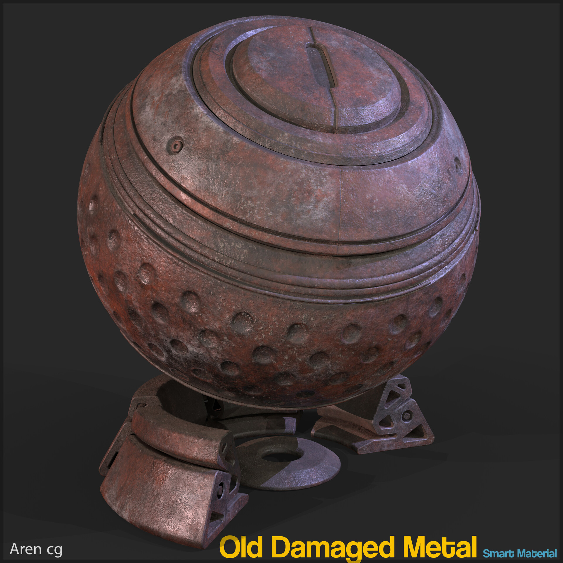 Aren CG Studio - Aren-old-metal-10