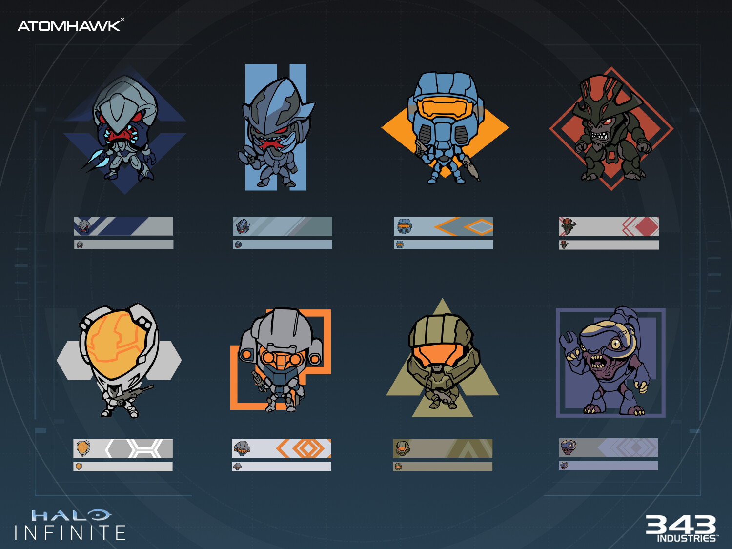 Atomhawk - Halo Infinite - Assorted UI