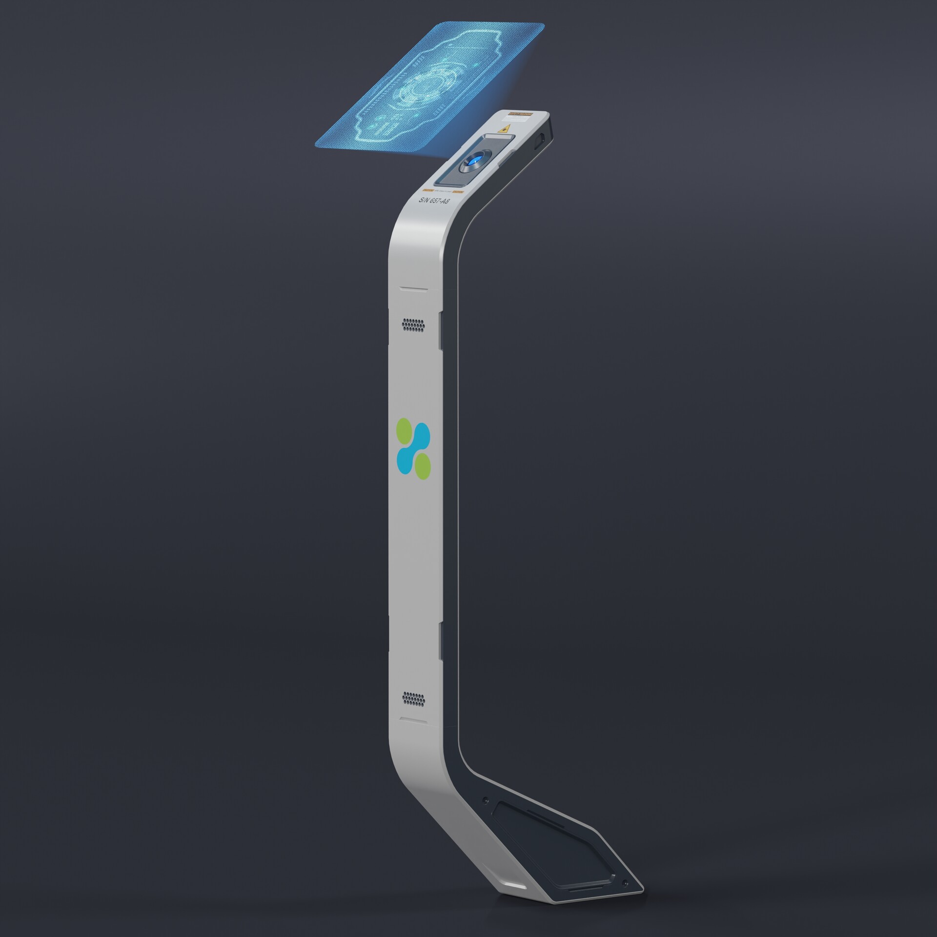 ArtStation - Holographic Info Panel V1