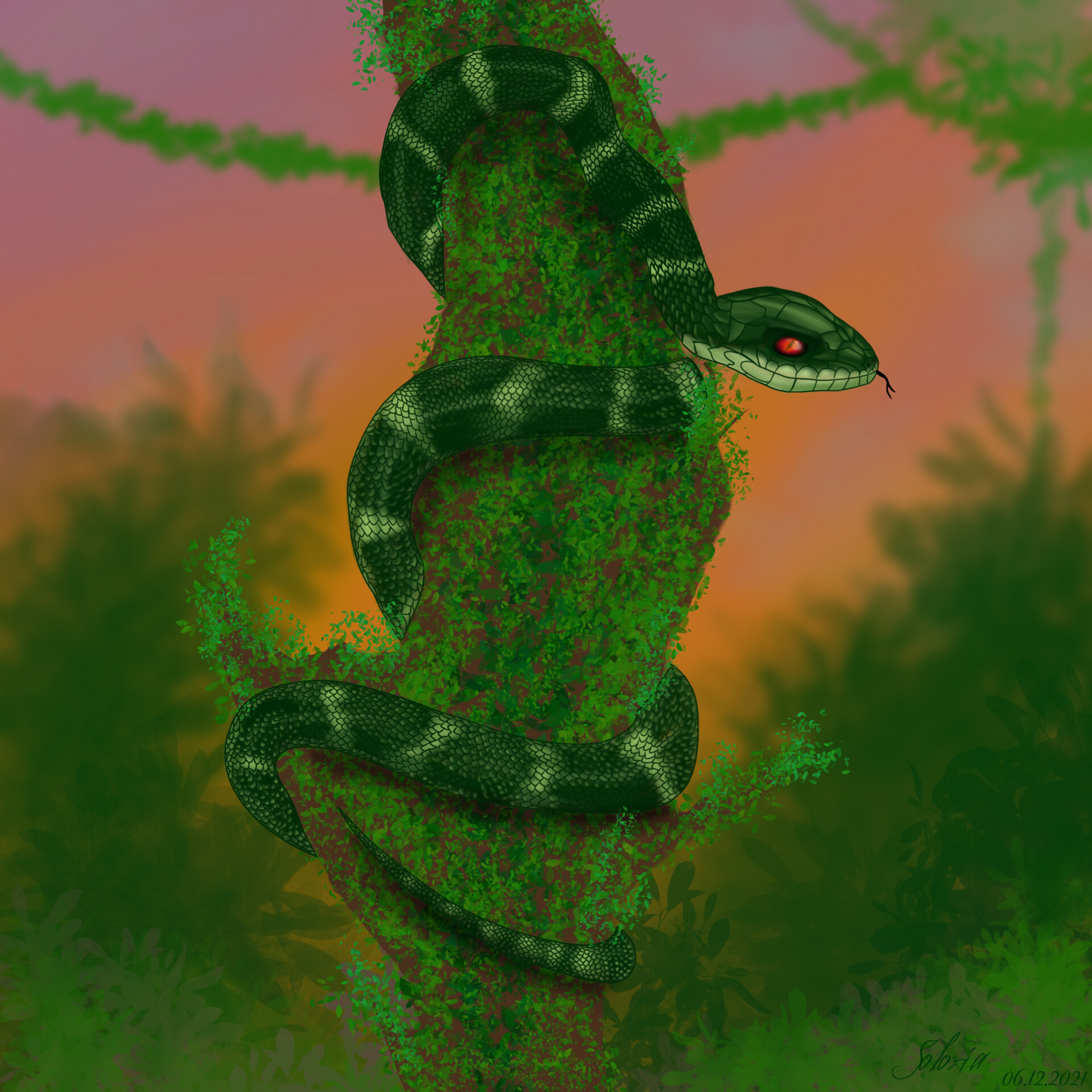 ArtStation - Tropical Snek