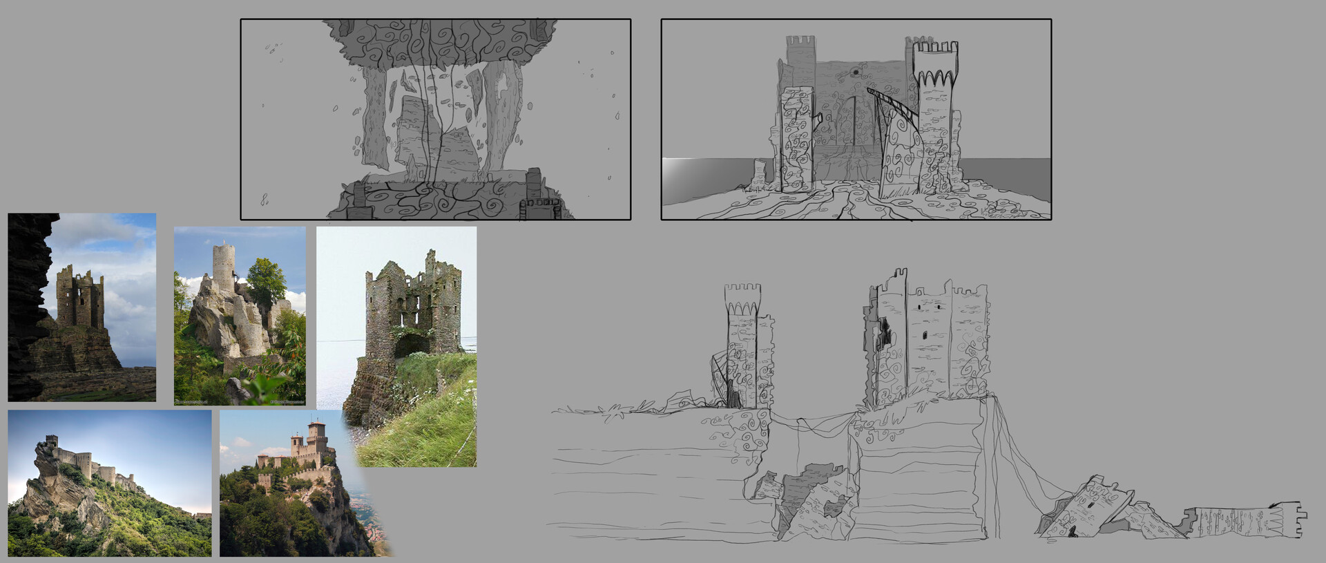 ArtStation - Castle concept art