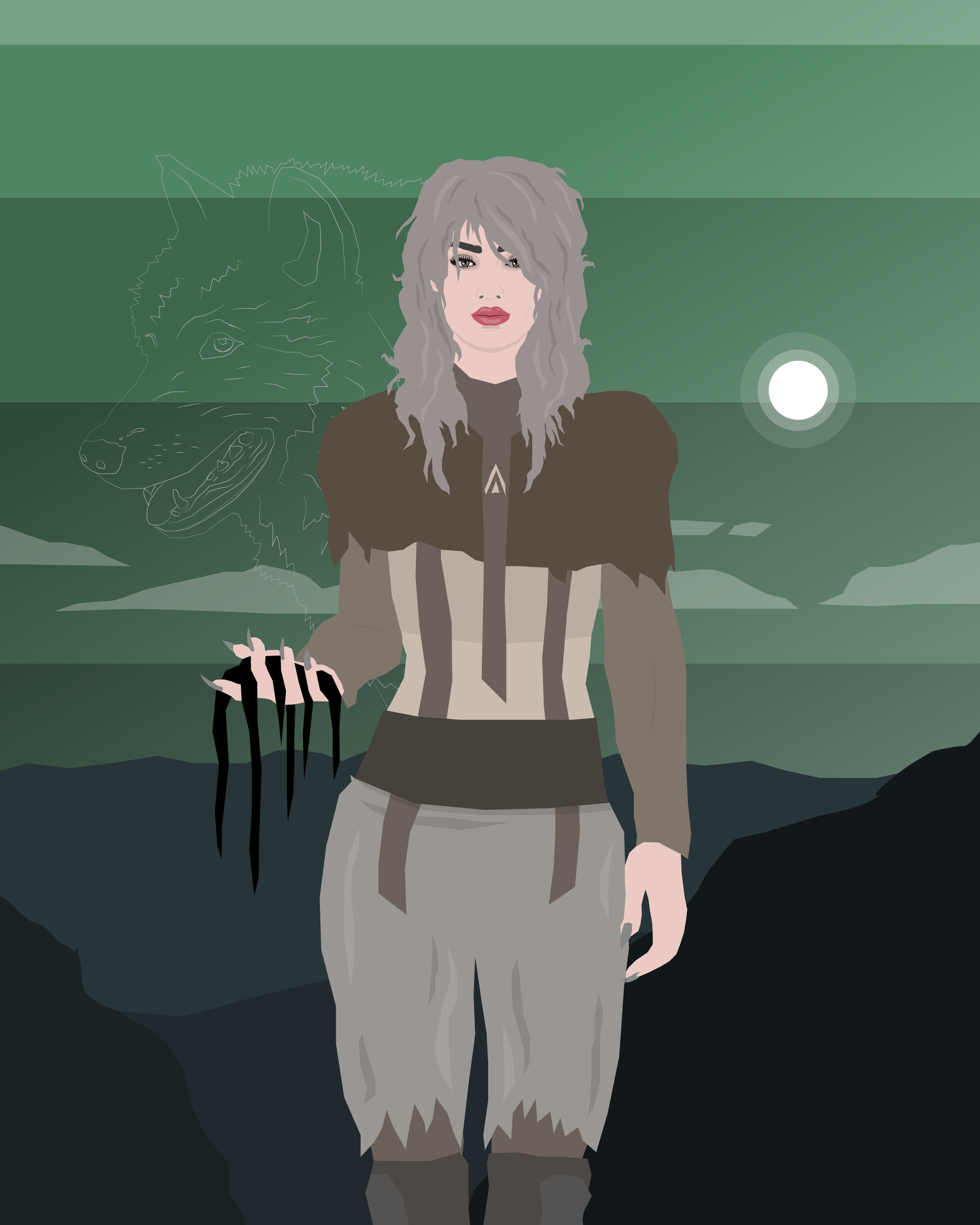 ArtStation - Wolf Mother