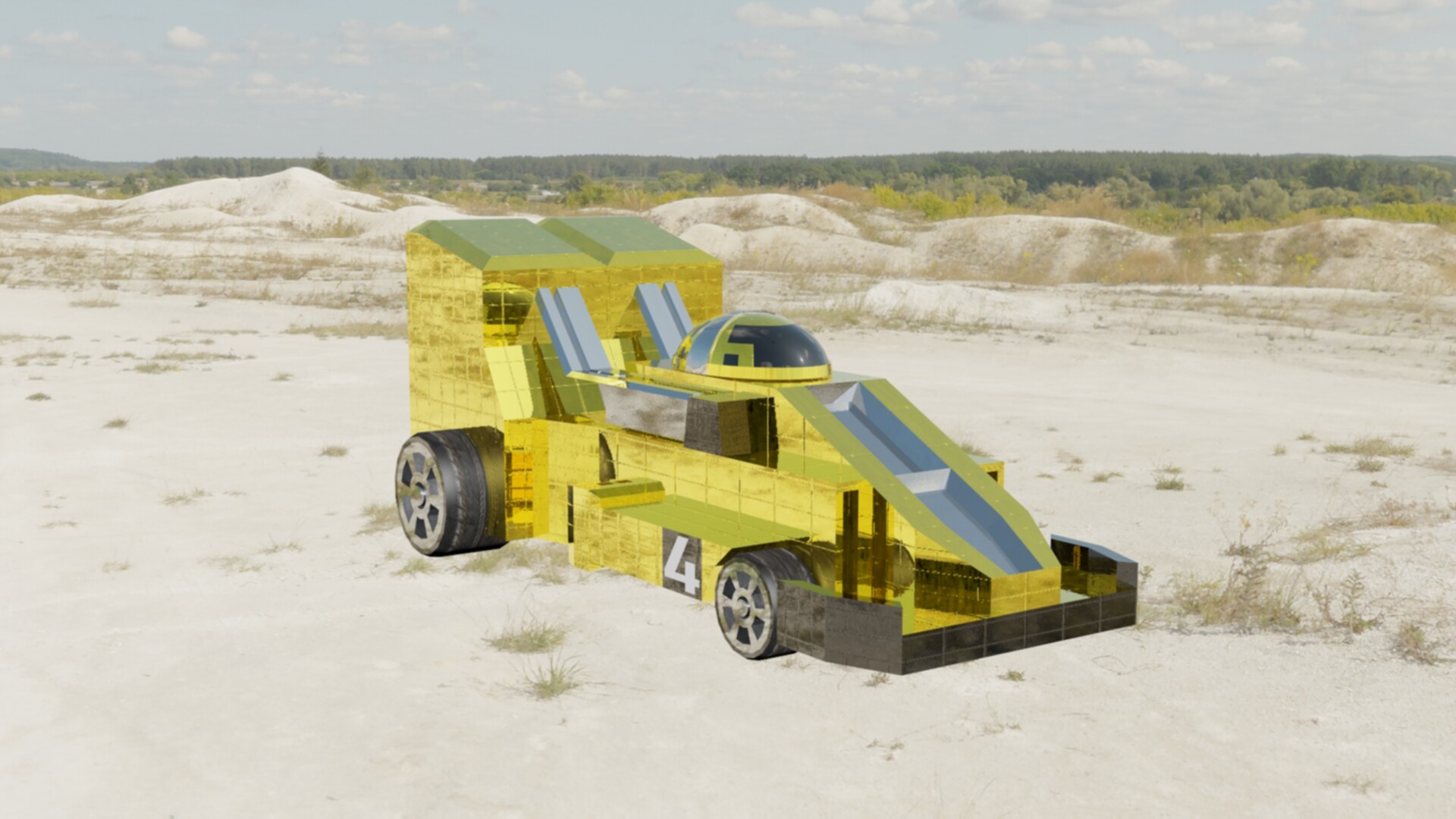 ArtStation - Star Racer Rescuezord / V-Dozer