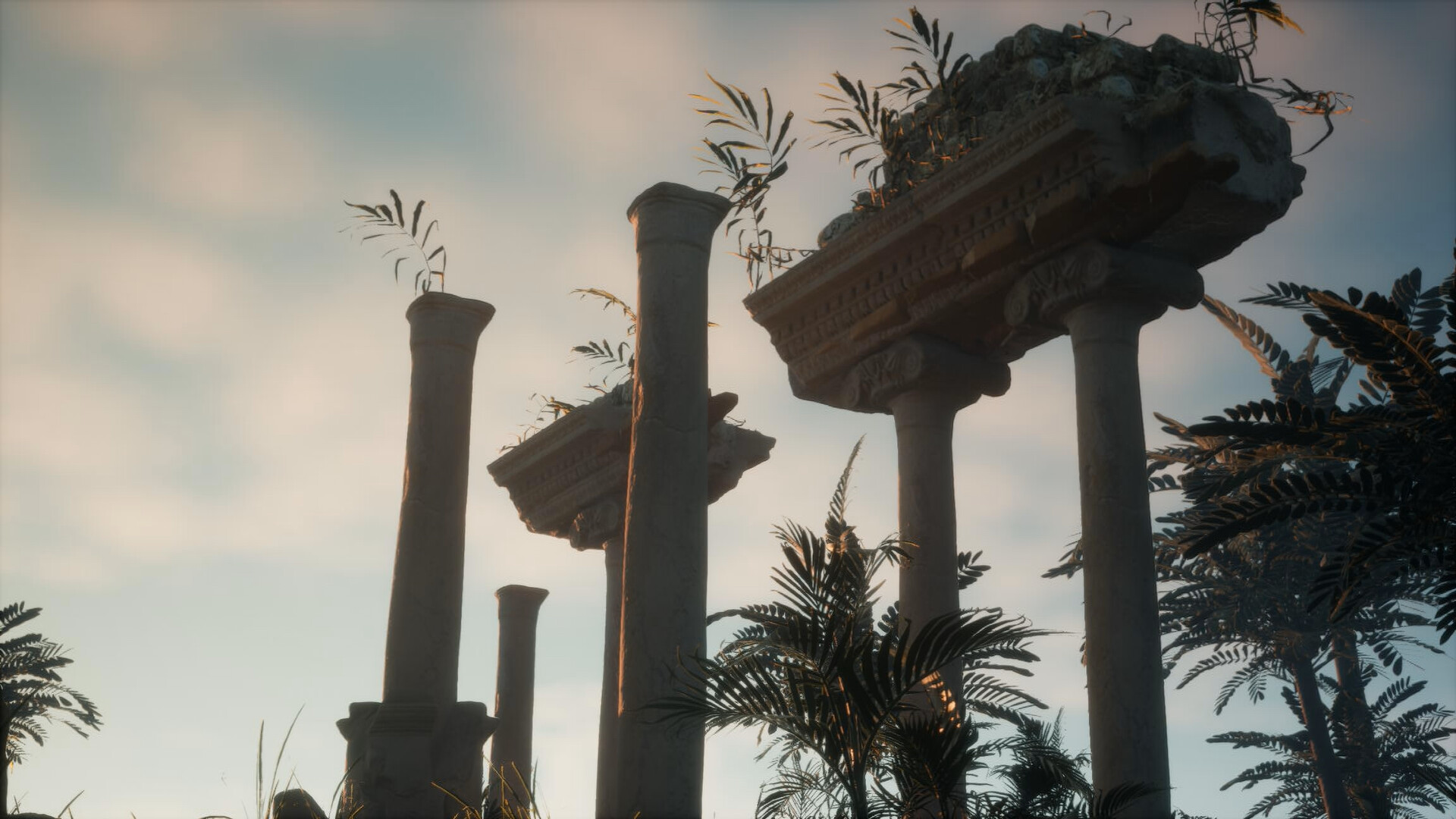 ArtStation - TROPICAL RUINS 2021